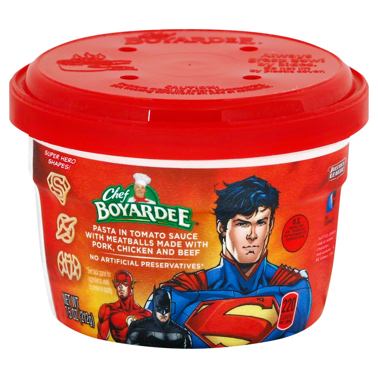 Chef Boyardee Pasta Shapes and Meatballs in Tomato Sauce - Shop Pantry ...