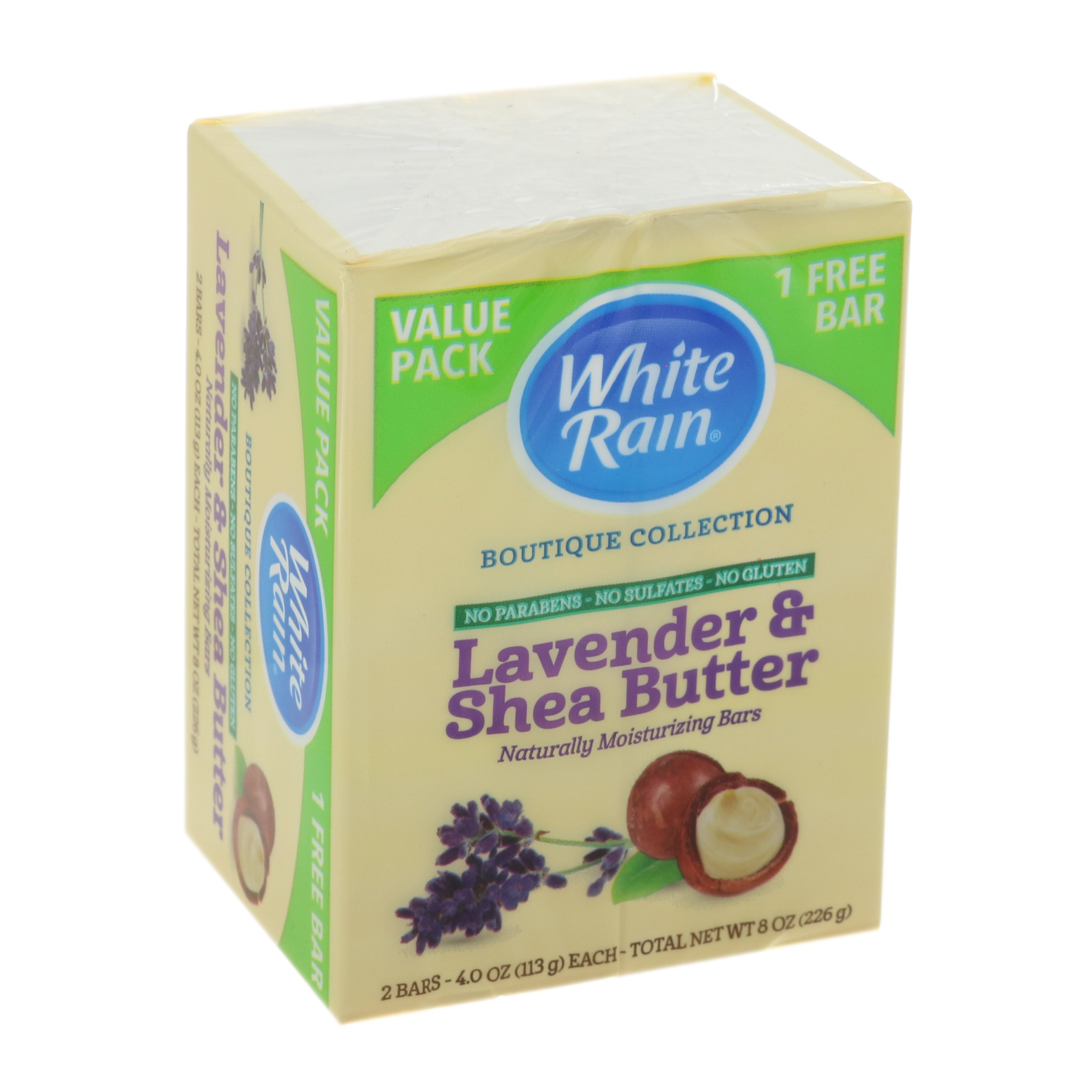 White Rain Bar Soap Lavender & Shea Butter - Shop Hand & Bar Soap at H-E-B