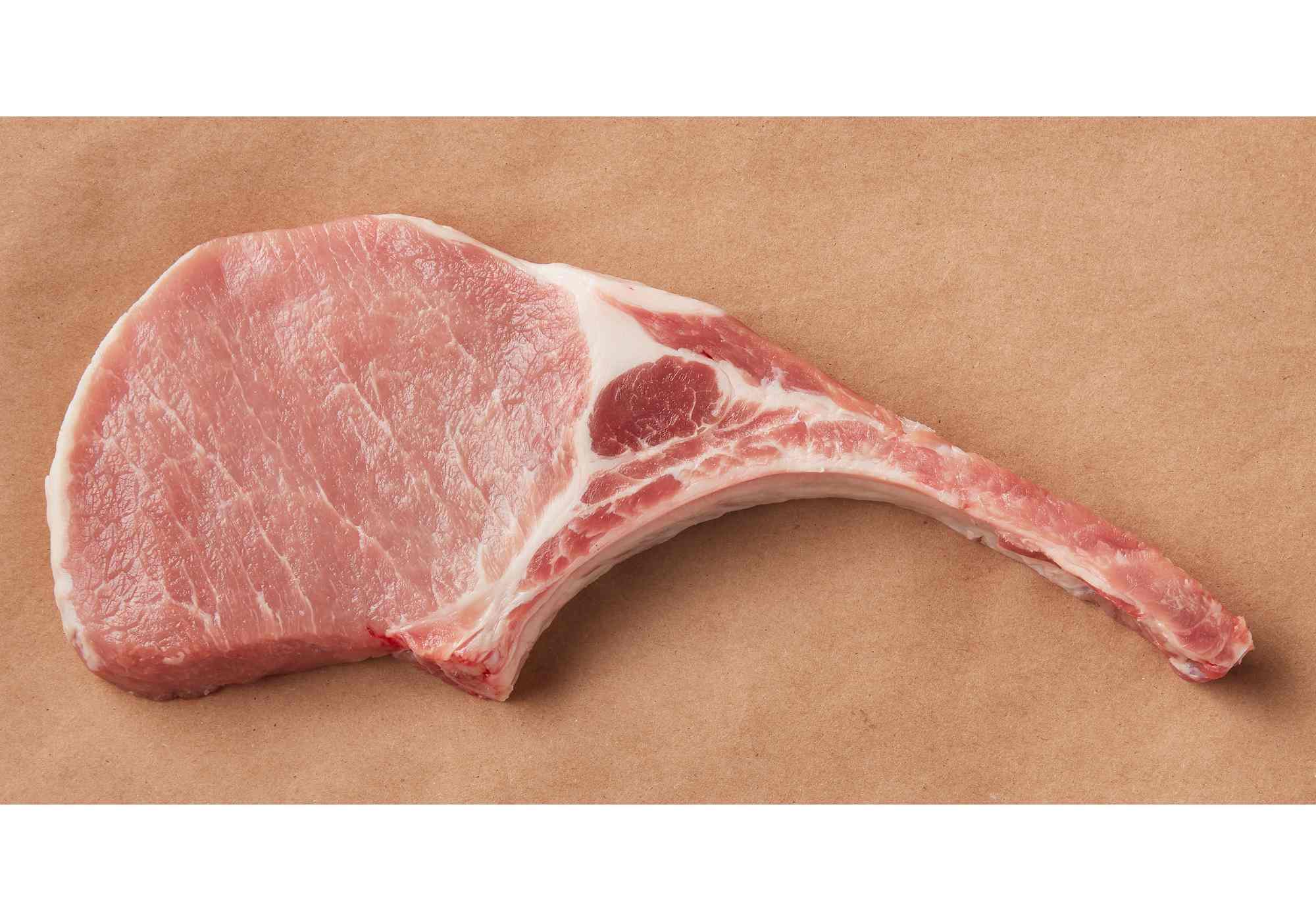 H-E-B Heritage Duroc Tomahawk Rib Pork Chop - Shop Pork at H-E-B