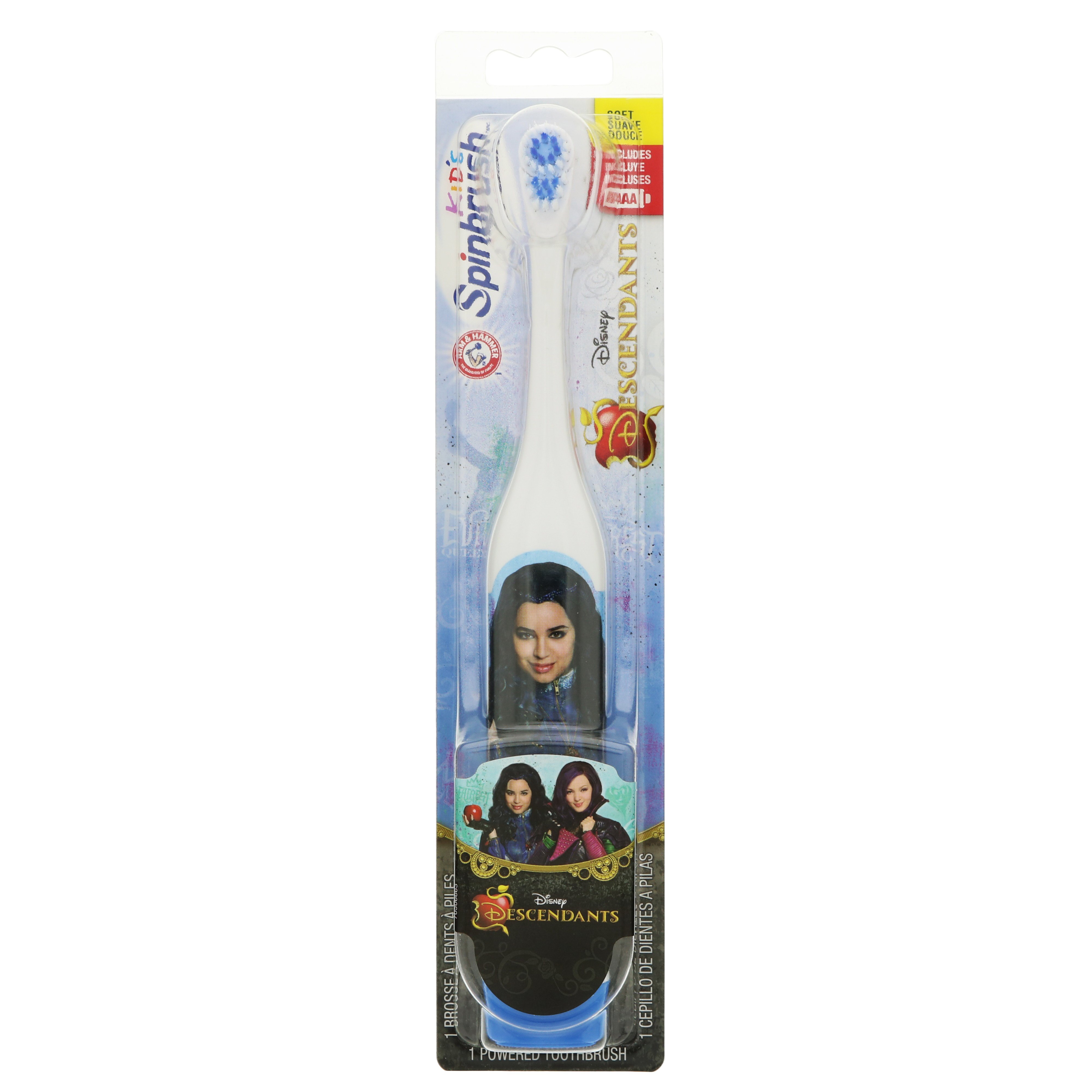 Arm & Hammer Spinbrush Kids Disney Descendants - Shop Toothbrushes at H-E-B