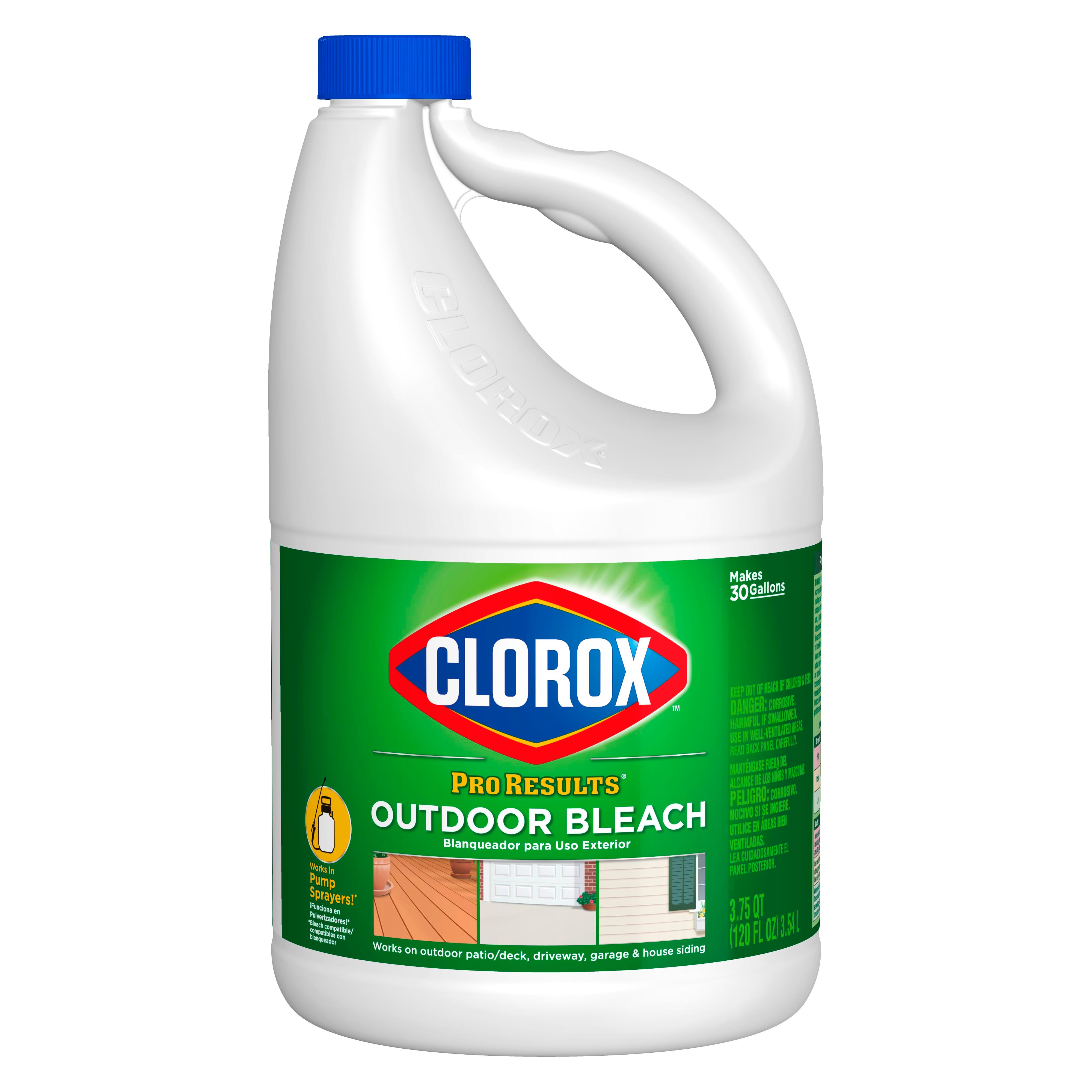 Clorox Concentrated Pro Results Outdoor Liquid Bleach - Shop Bleach at ...