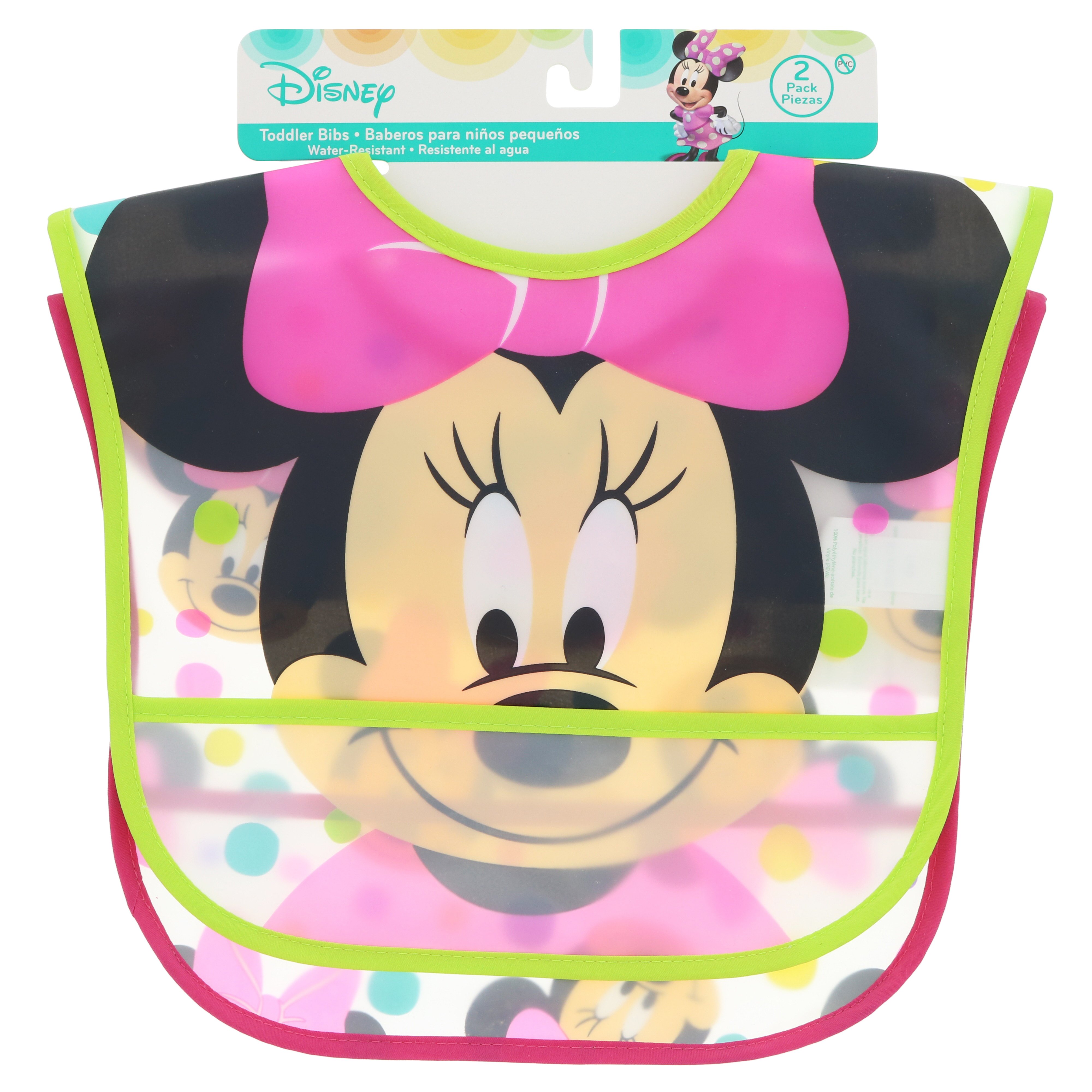 Neat Solutions Minnie Peva Toddler Bibs - Shop Bibs at H-E-B