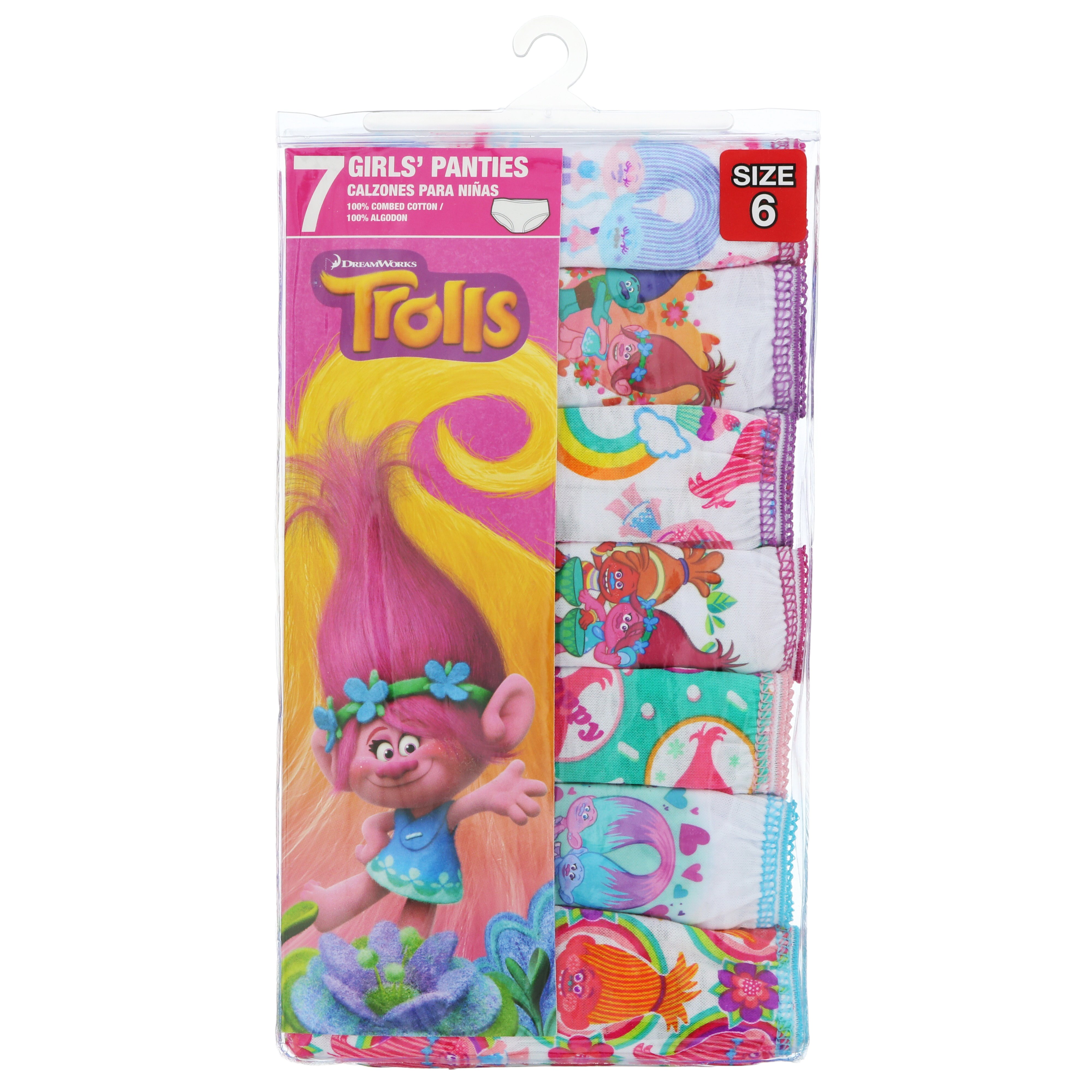 Dreamworks Trolls Girl Underwear 7 pk - Shop Underwear at H-E-B