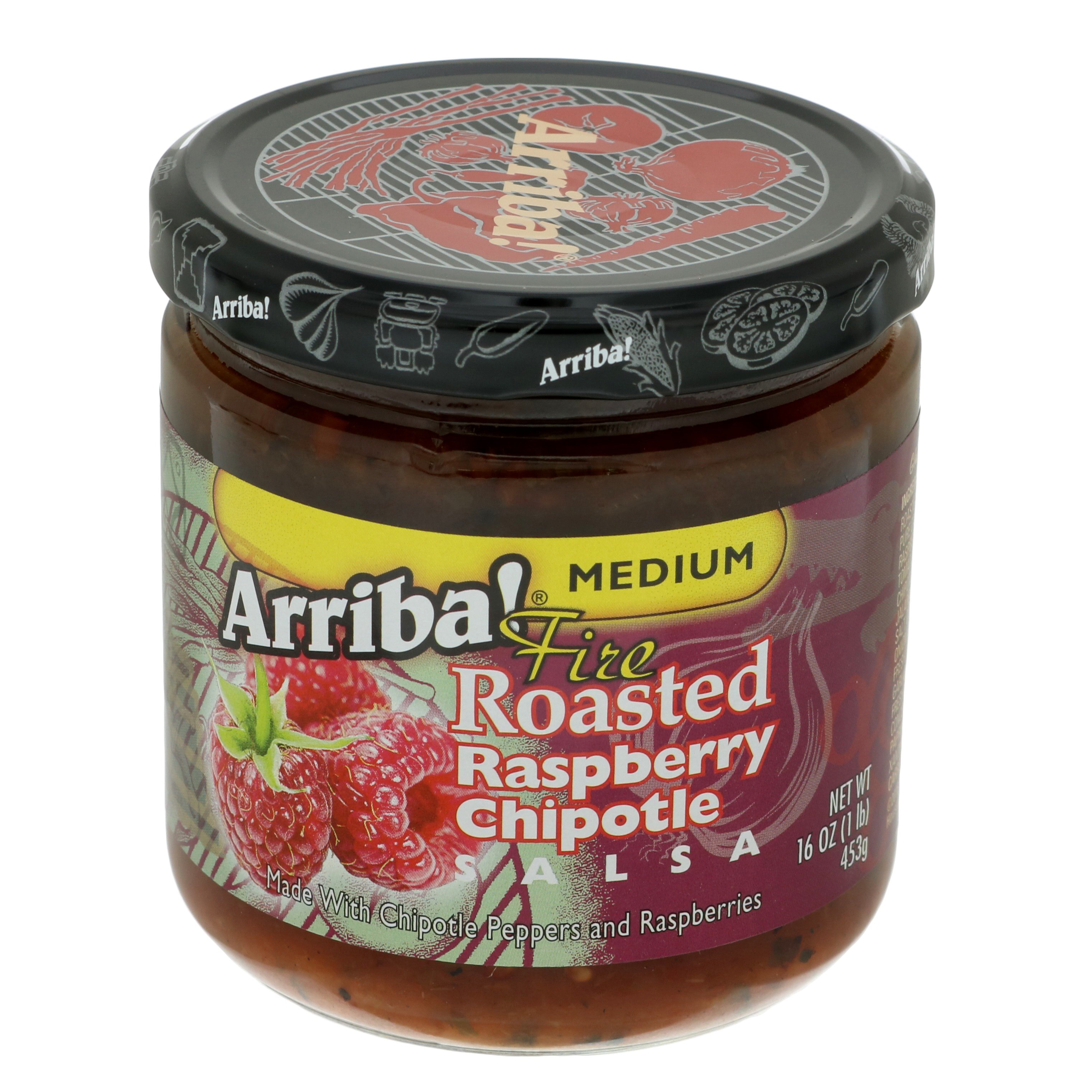Arriba! Roasted Raspberry Chipotle Salsa - Shop Salsa & dip at H-E-B
