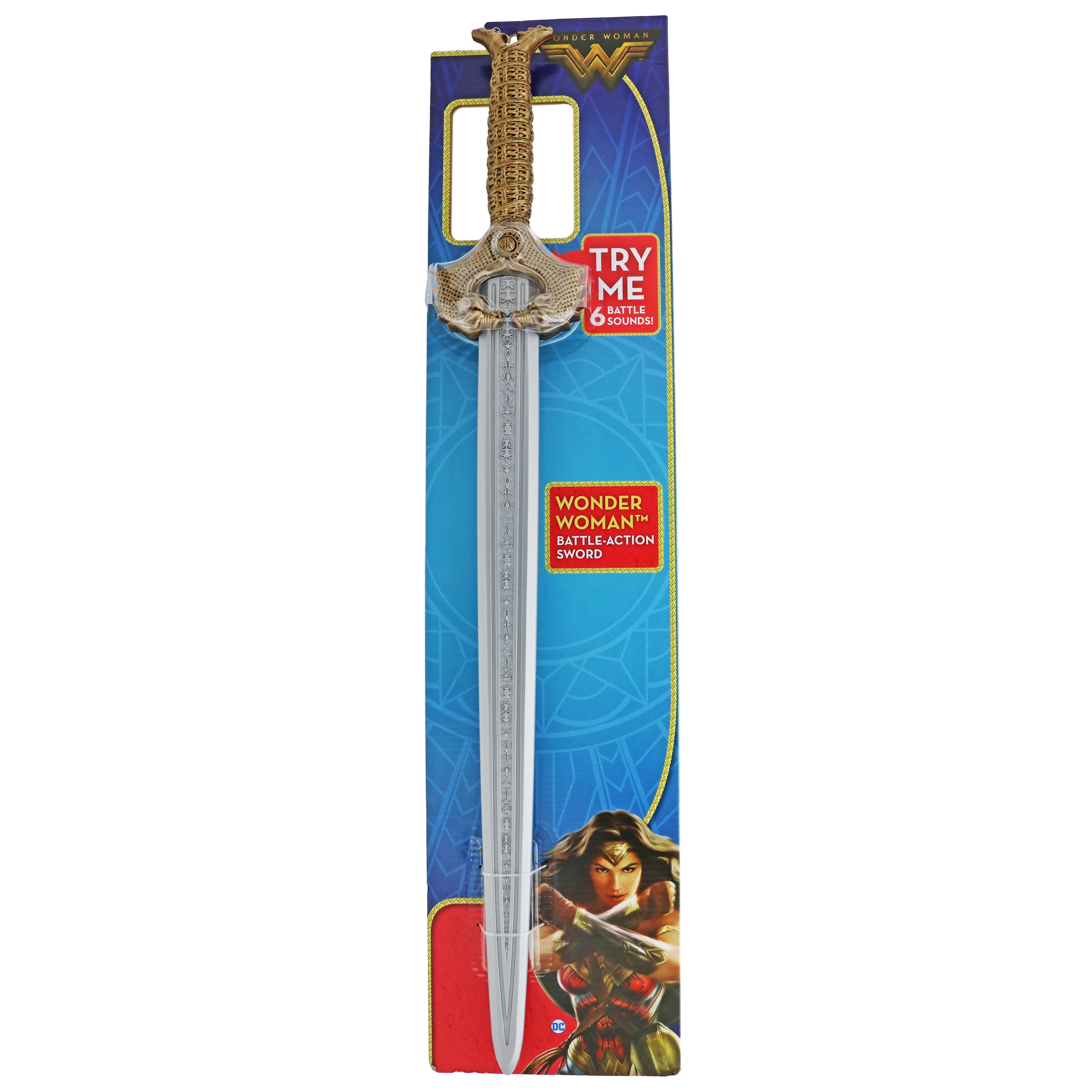 Mattel DC Comics Wonder Woman Battle-Action Sword - Shop Dress up ...