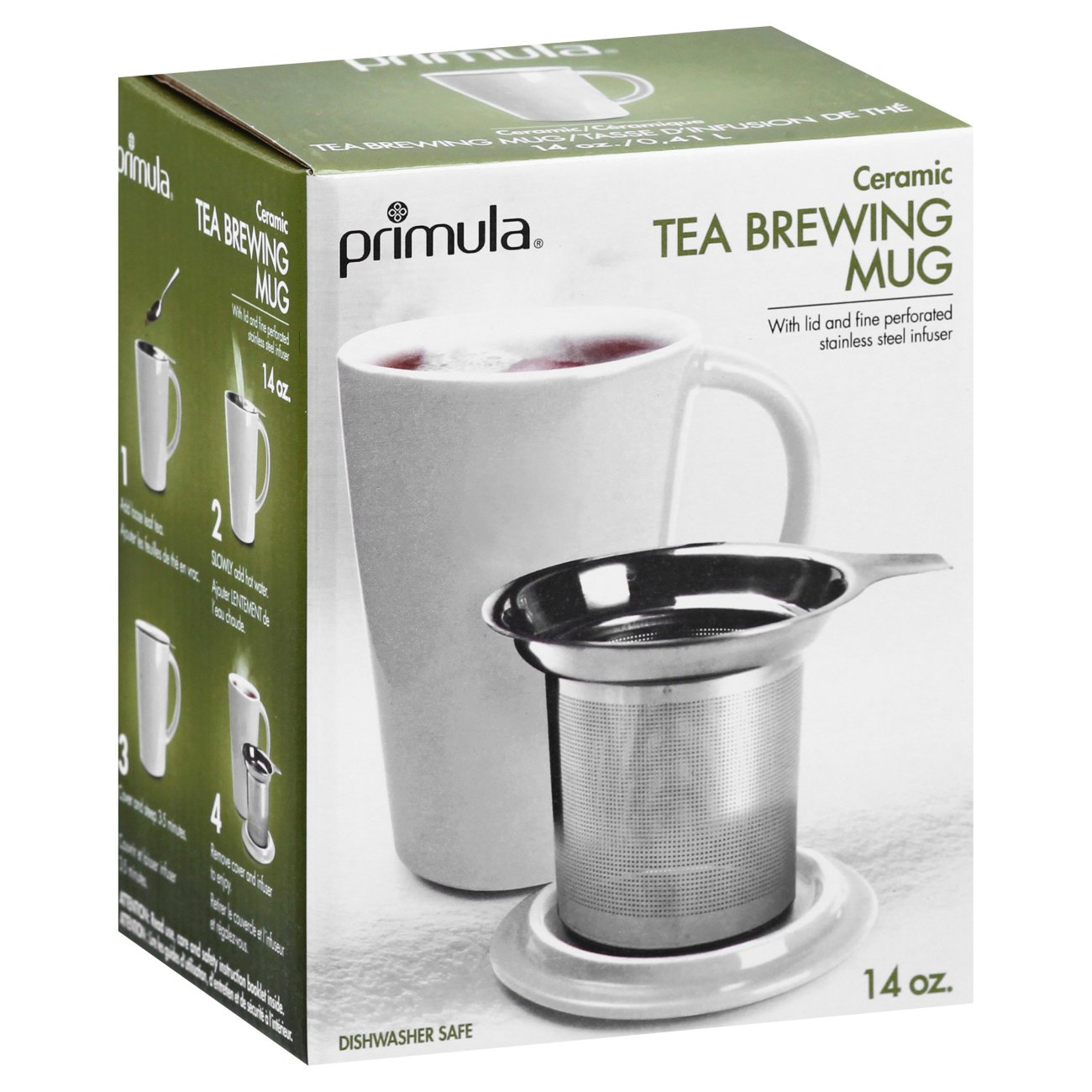 Primula Abbey Tea Brewing Mug With Stainless Infuser - Shop Glasses ...