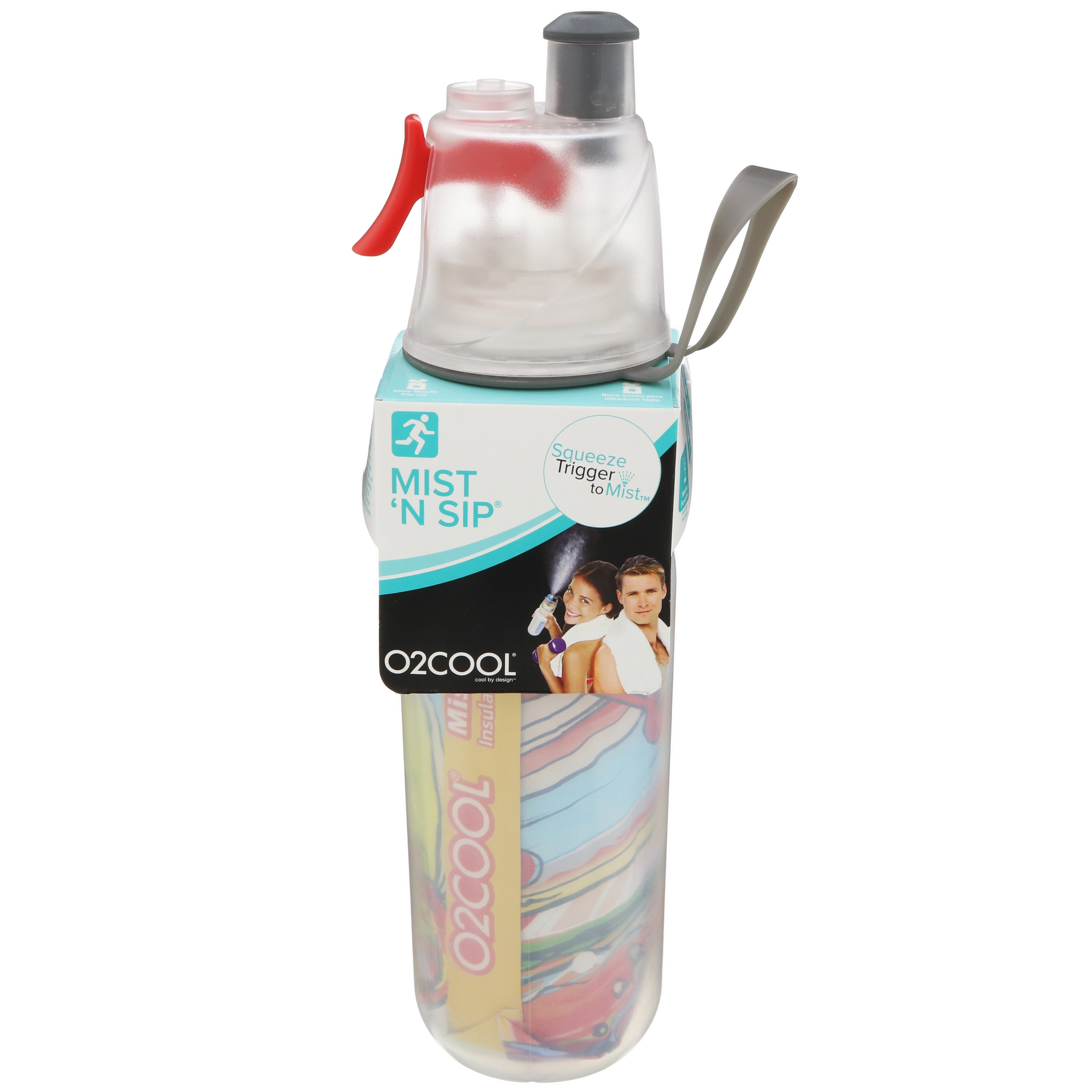 O2COOL Mist N Sip Insulated Bottle Artist Collection - Shop Travel & to ...