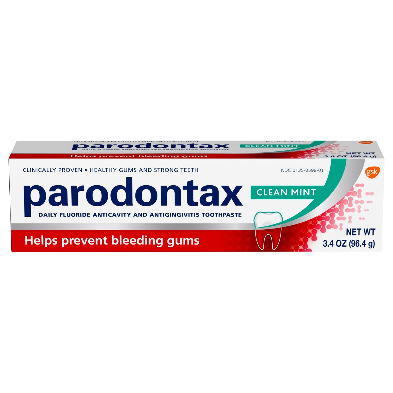 Parodontax Anticavity Toothpaste - Clean Mint - Shop Toothpaste at H-E-B