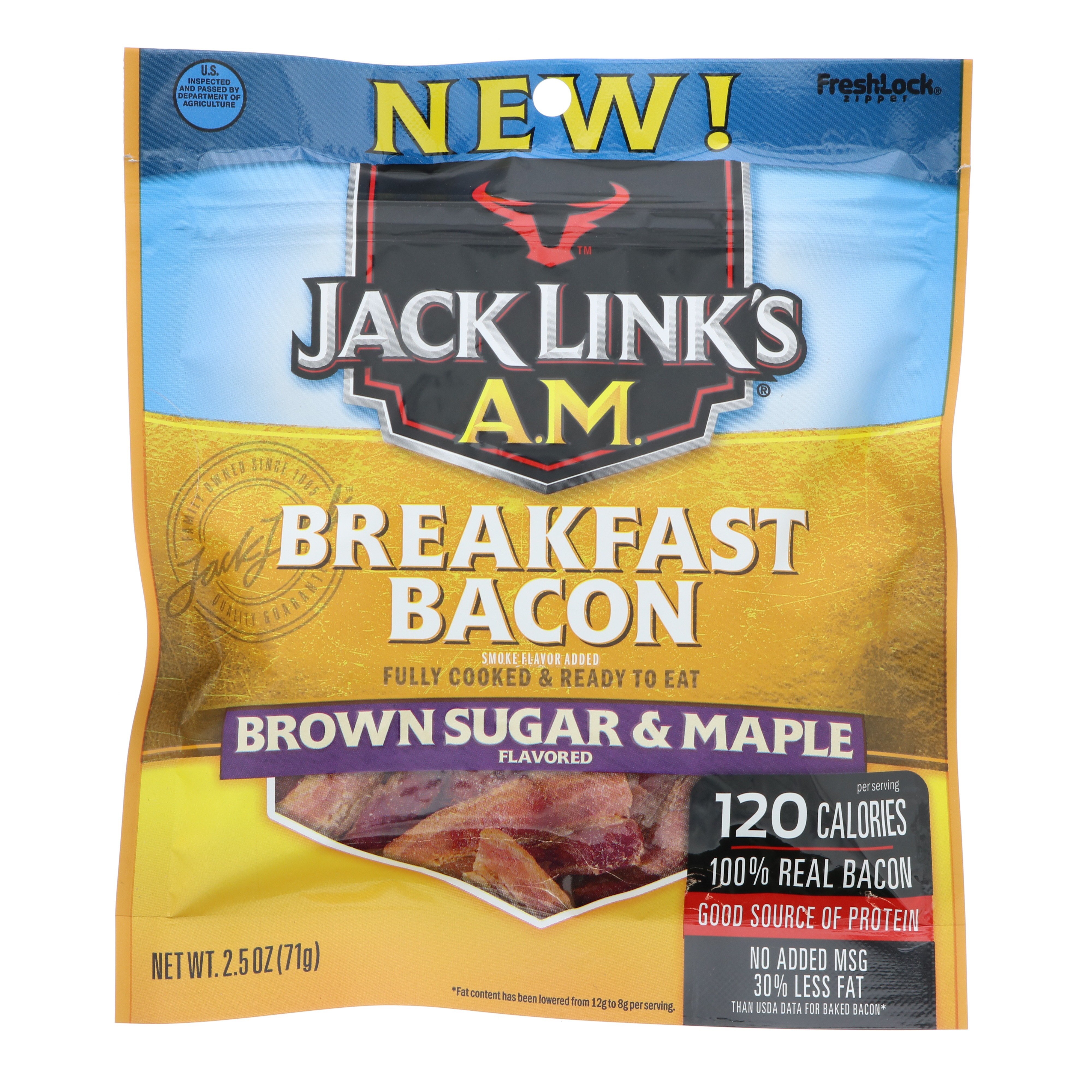 Jack Link's AM Breakfast Bacon Brown Sugar & Maple - Shop Jerky at H-E-B