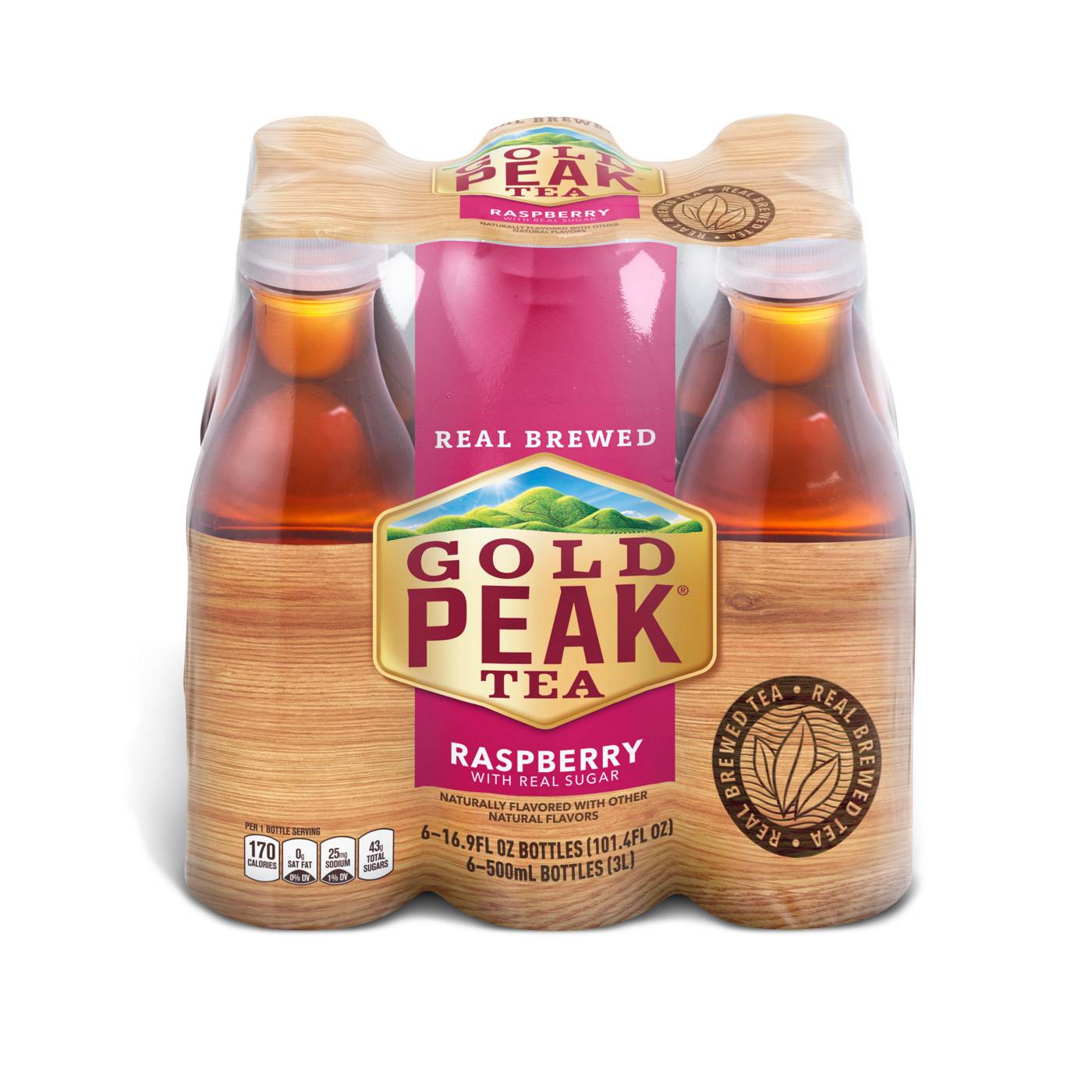 Gold Peak Raspberry Tea 16.9 oz Bottles - Shop Tea at H-E-B