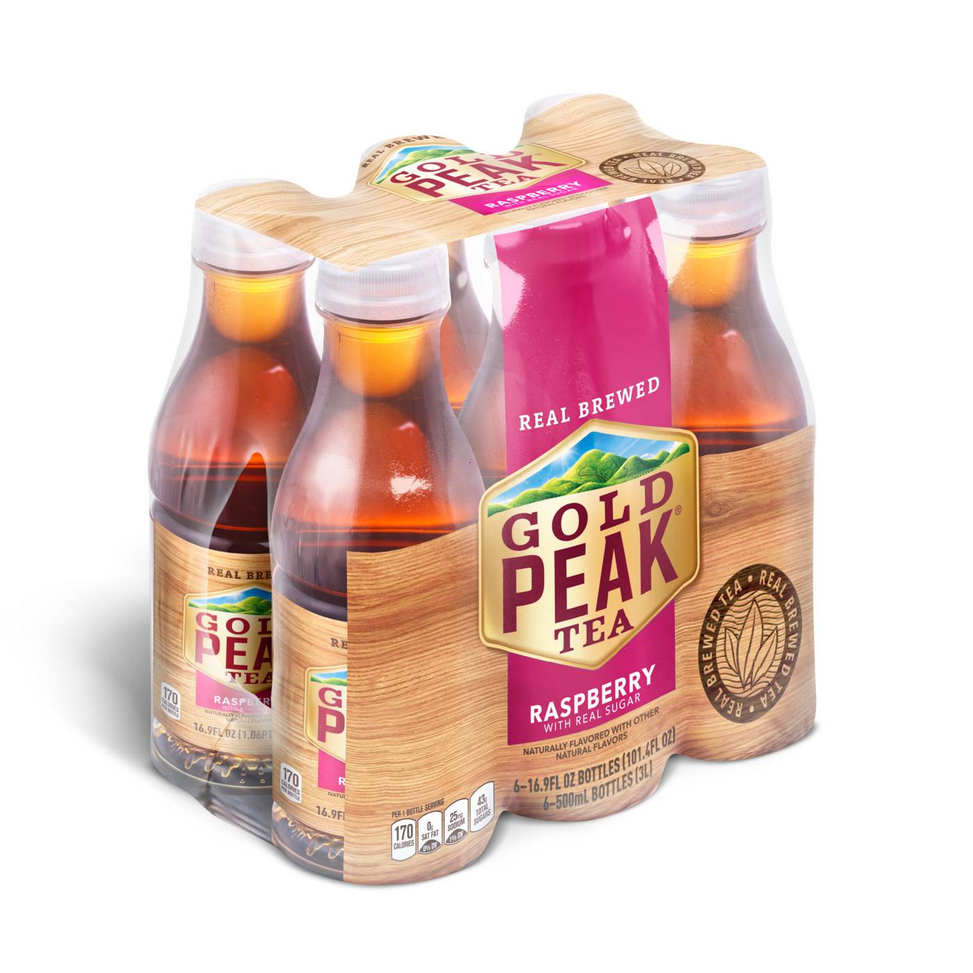 Gold Peak Raspberry Tea 16.9 oz Bottles - Shop Tea at H-E-B