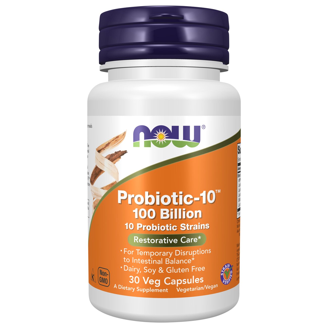 NOW Probiotic-10 100 Billion Capsules - Shop Diet & Fitness at H-E-B