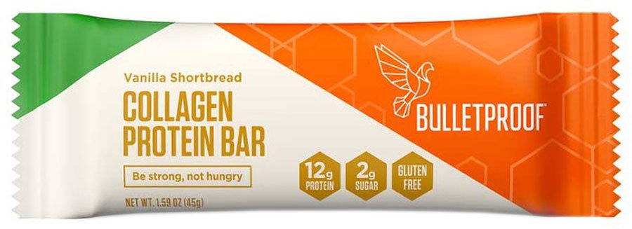 Bulletproof Collagen 12g Protein Bar - Vanilla Shortbread, 1.59 oz ...