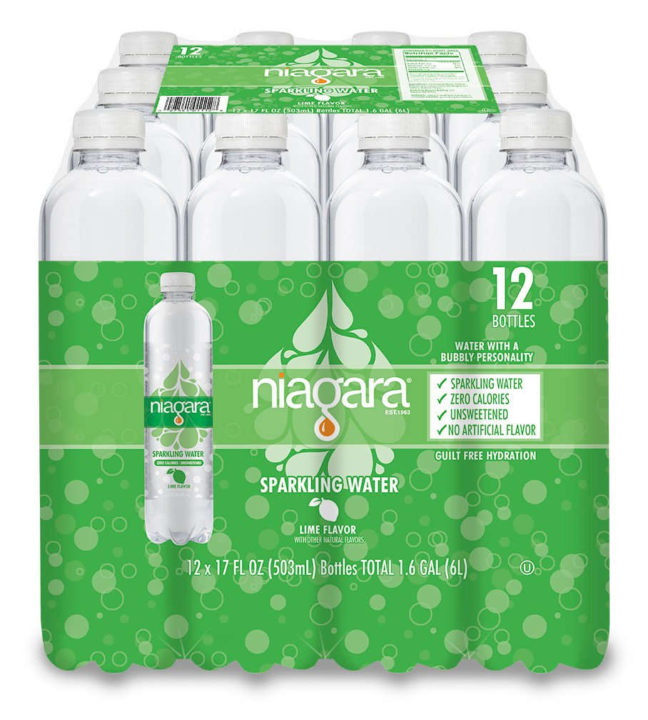 Niagara Sparkling Water Lime - Shop Water at H-E-B