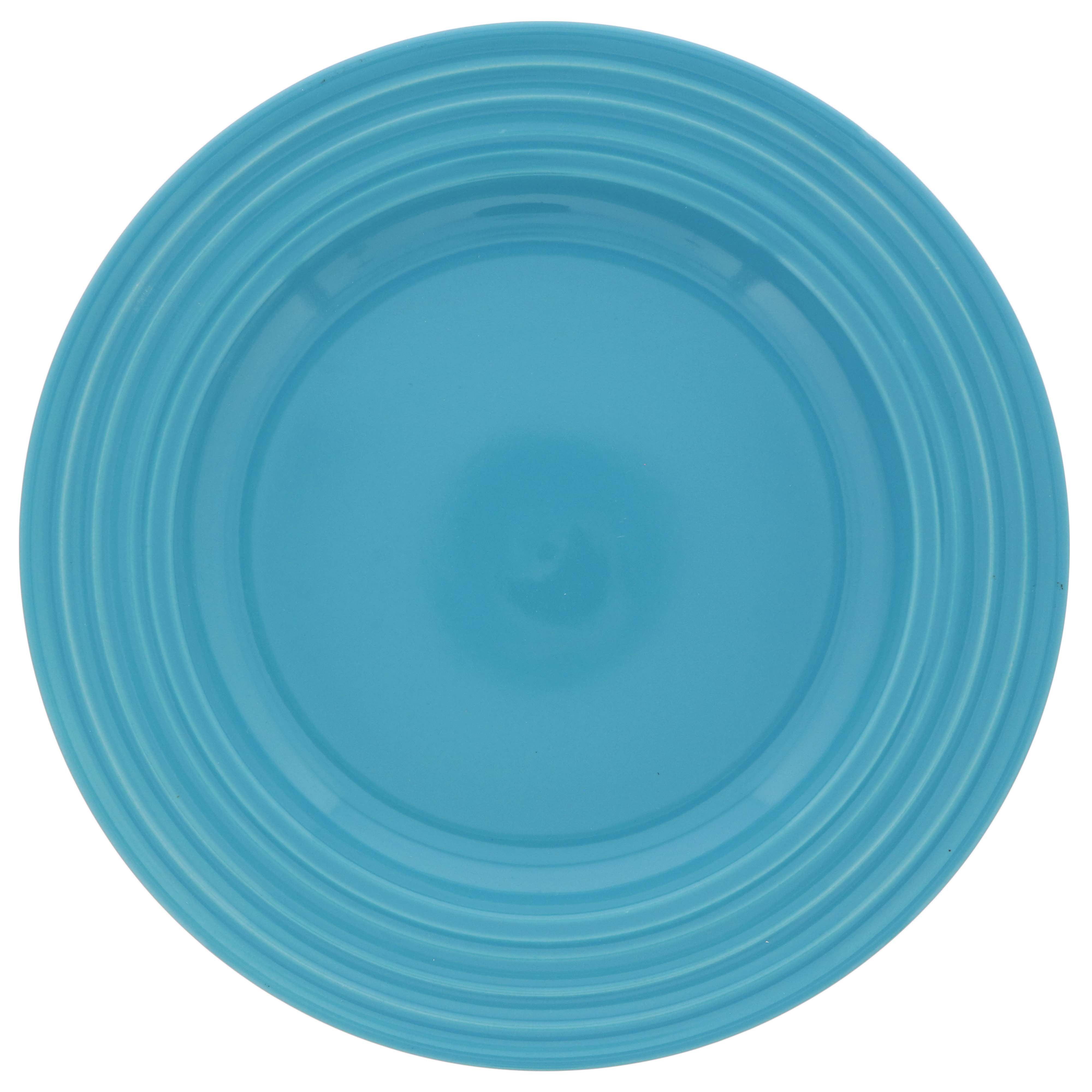 Gibson Plate Stoneware Turquoise - Shop Plates at H-E-B