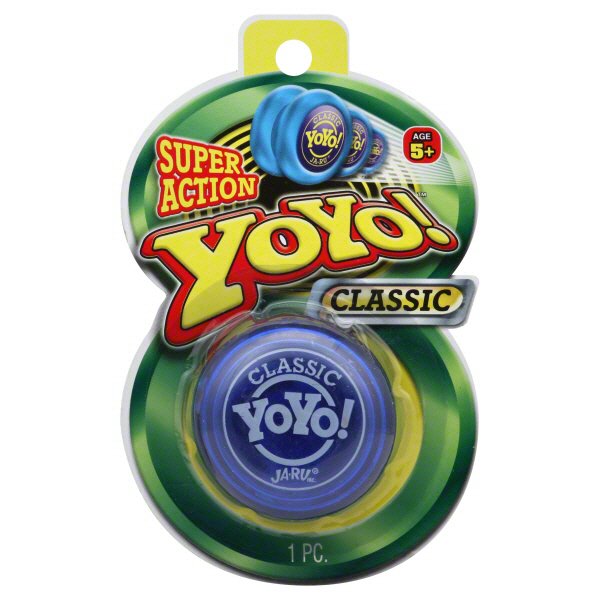 Ja-Ru Super Action Yo-Yo Classic, Colors May Vary - Shop Spinners & Yo ...