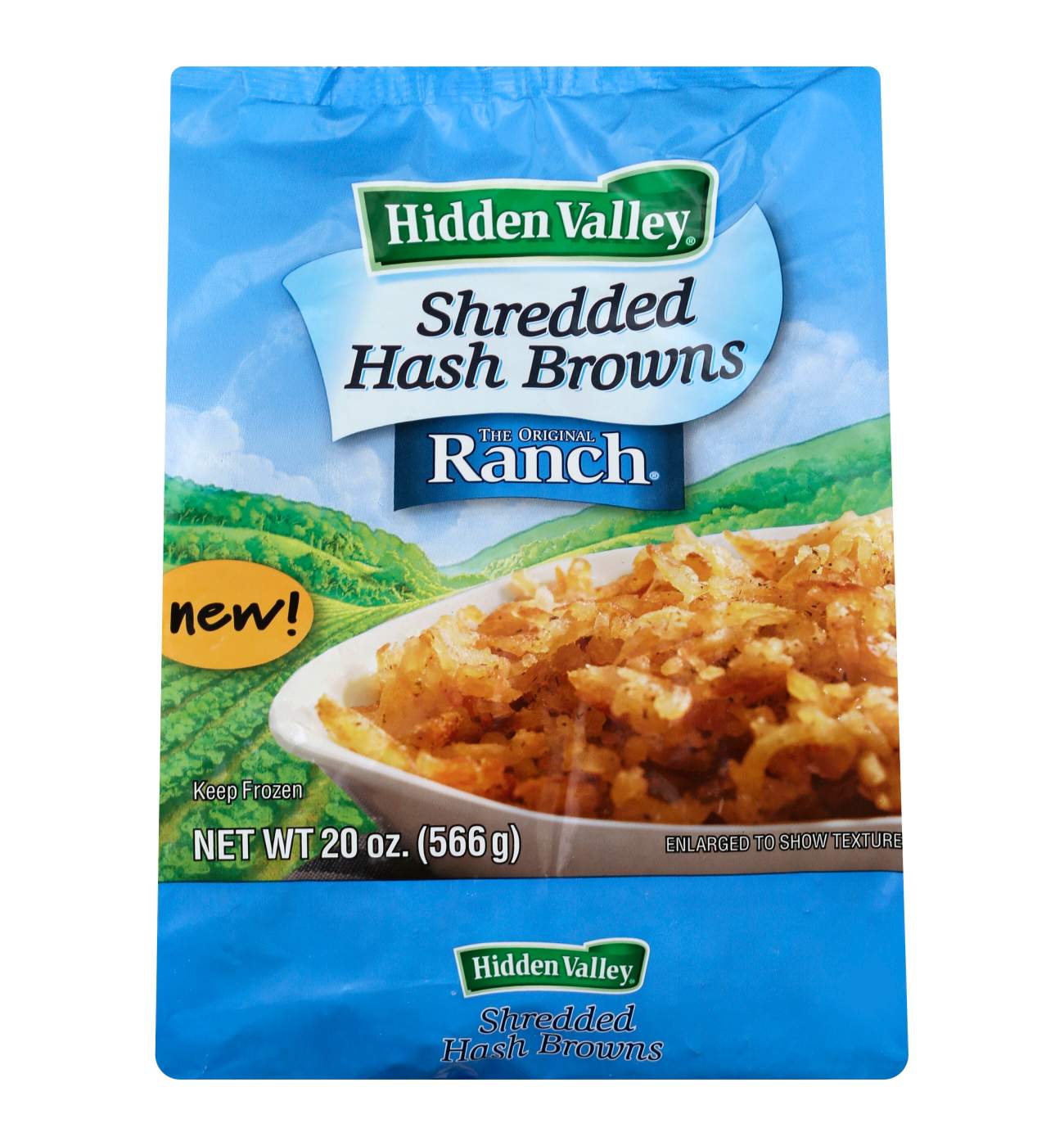 Hidden Valley Shredded Hash Browns - Shop Potatoes & carrots at H-E-B