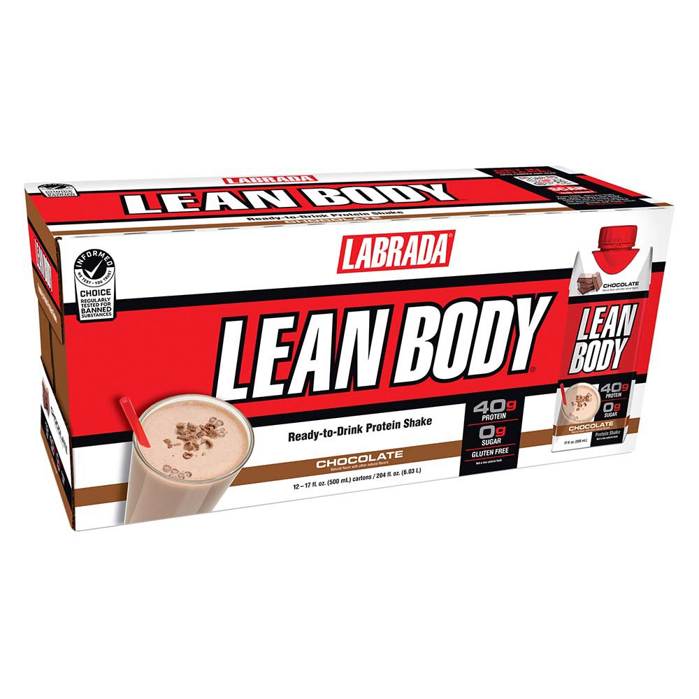Labrada Lean Body Protein Shake Chocolate 12 pk - Shop Diet & fitness ...