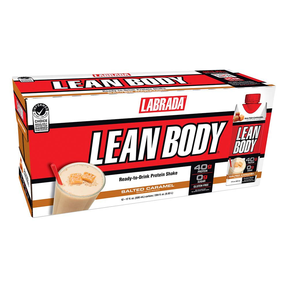 Labrada Lean Body Protein Shake Salted Caramel 12 pk - Shop Diet ...
