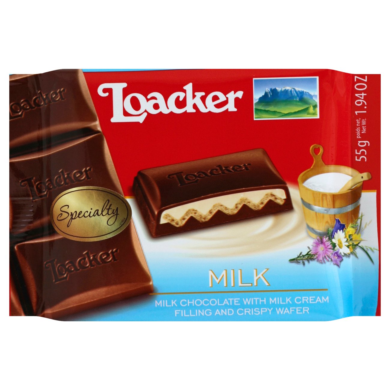 Loacker Milk Chocolate Bar - Shop Candy at H-E-B