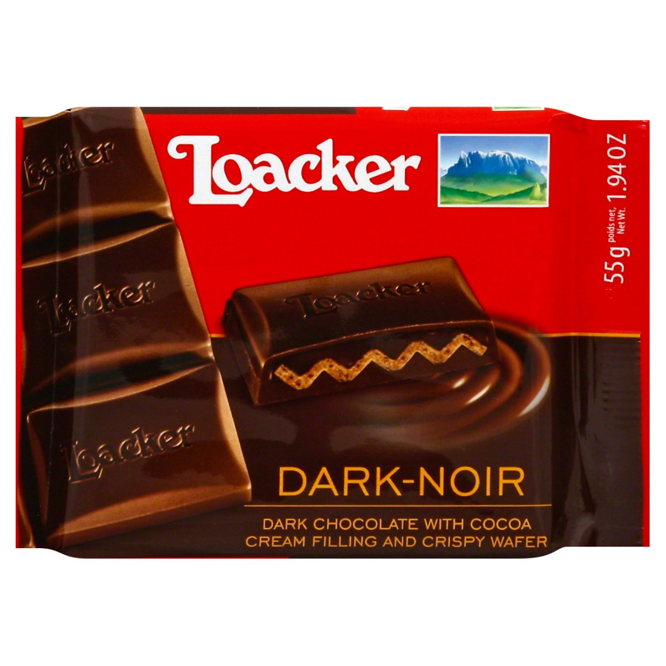 Loacker Chocolate Dark Noir Bar - Shop Candy at H-E-B