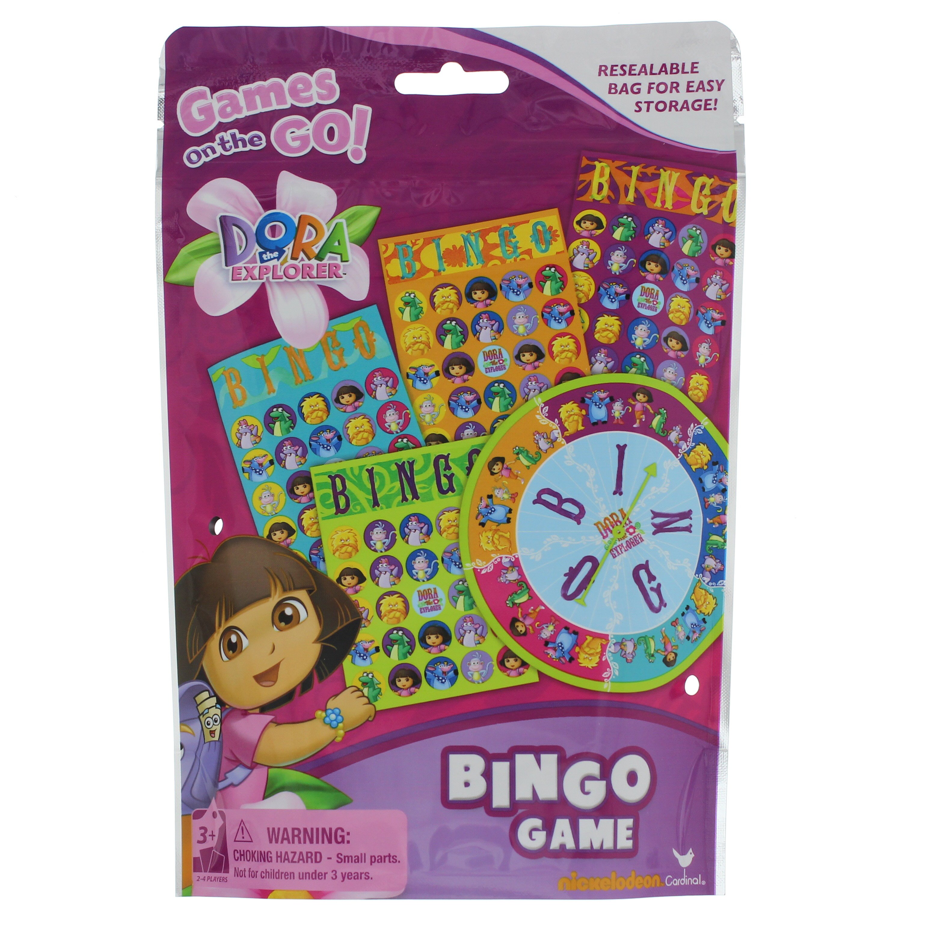 Cardinal Industries Dora The Explorer Bingo Game Foil Bag - Shop Games ...