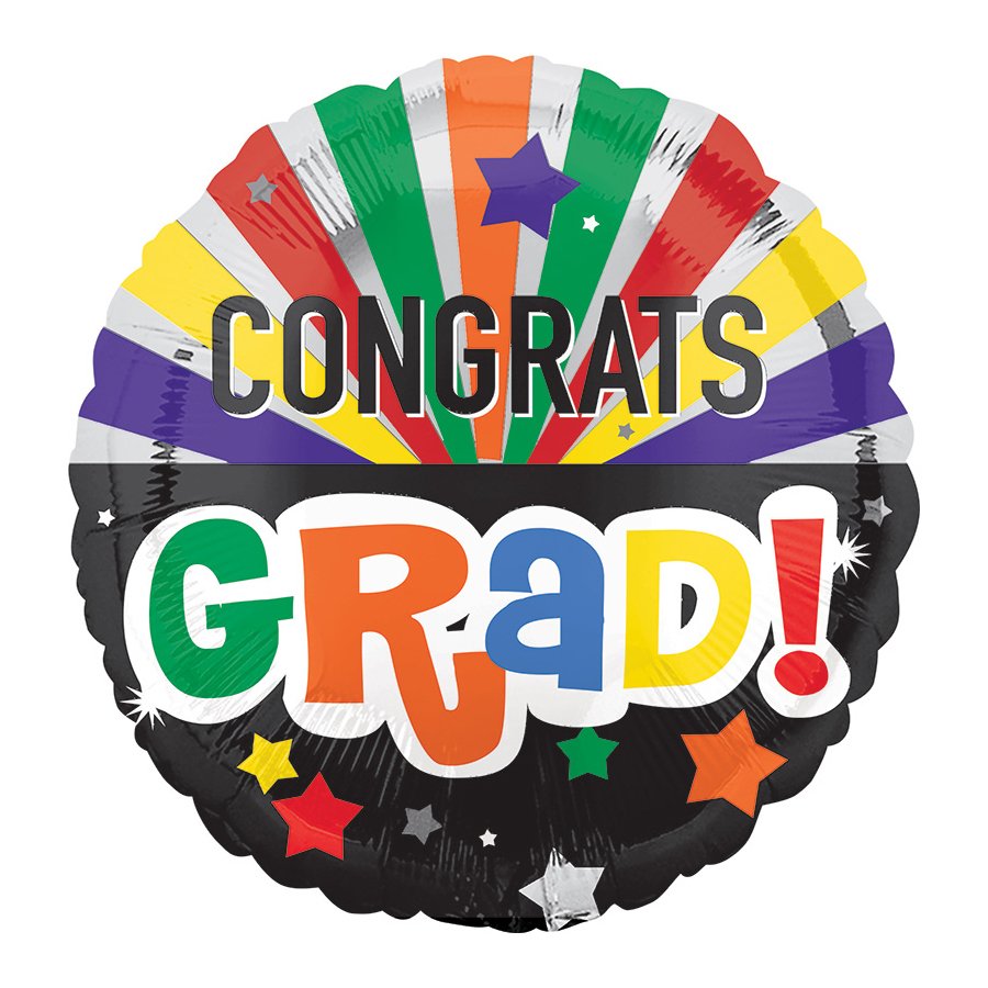 Graduation Congrats Grad Jumbo Foil Balloon - Shop Balloons at H-E-B