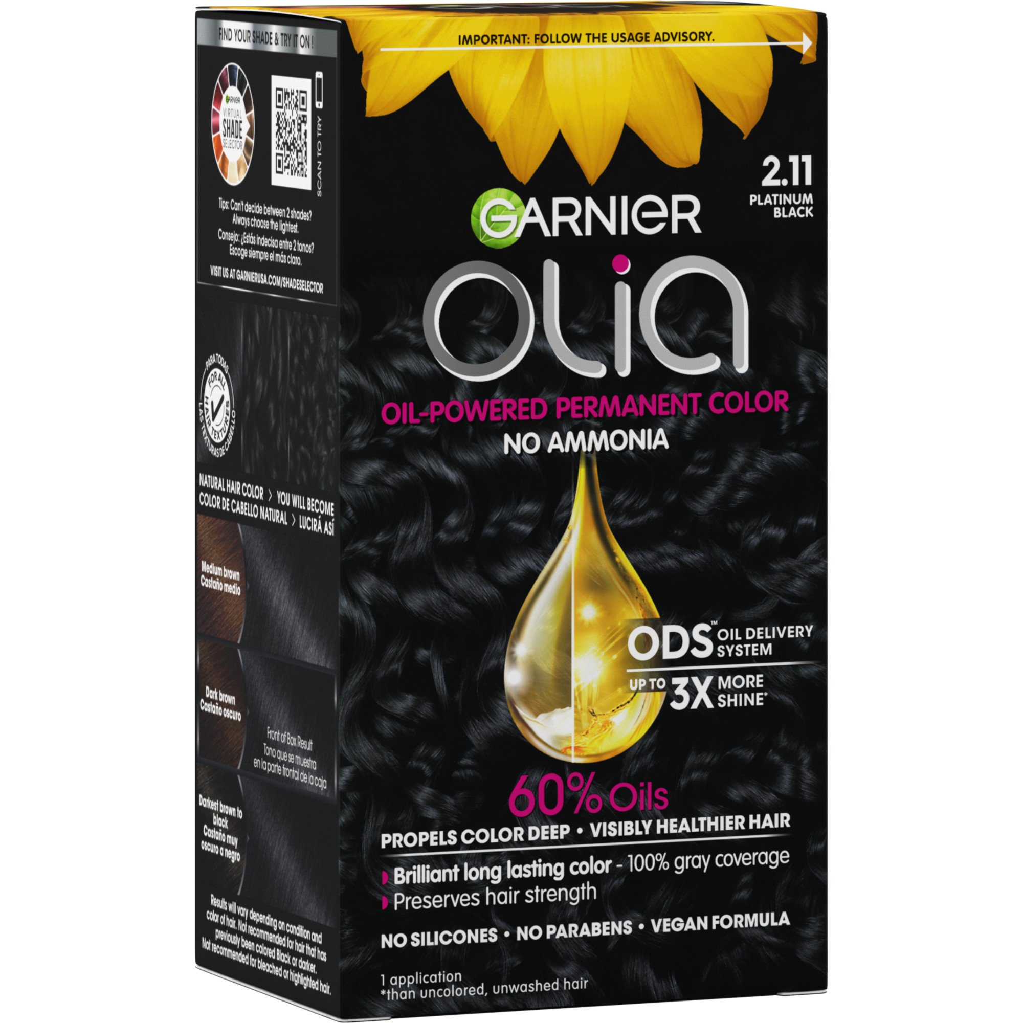 Garnier Hair Color Black