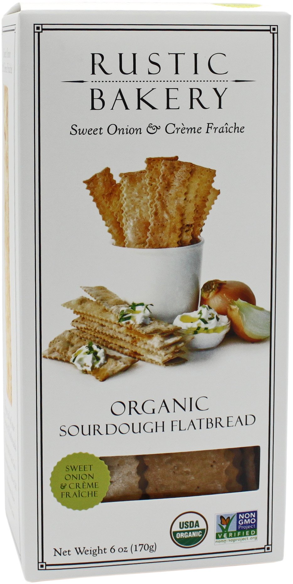 Rustic Bakery Onion Creme Fraiche Cracker - Shop Crackers & breadsticks ...
