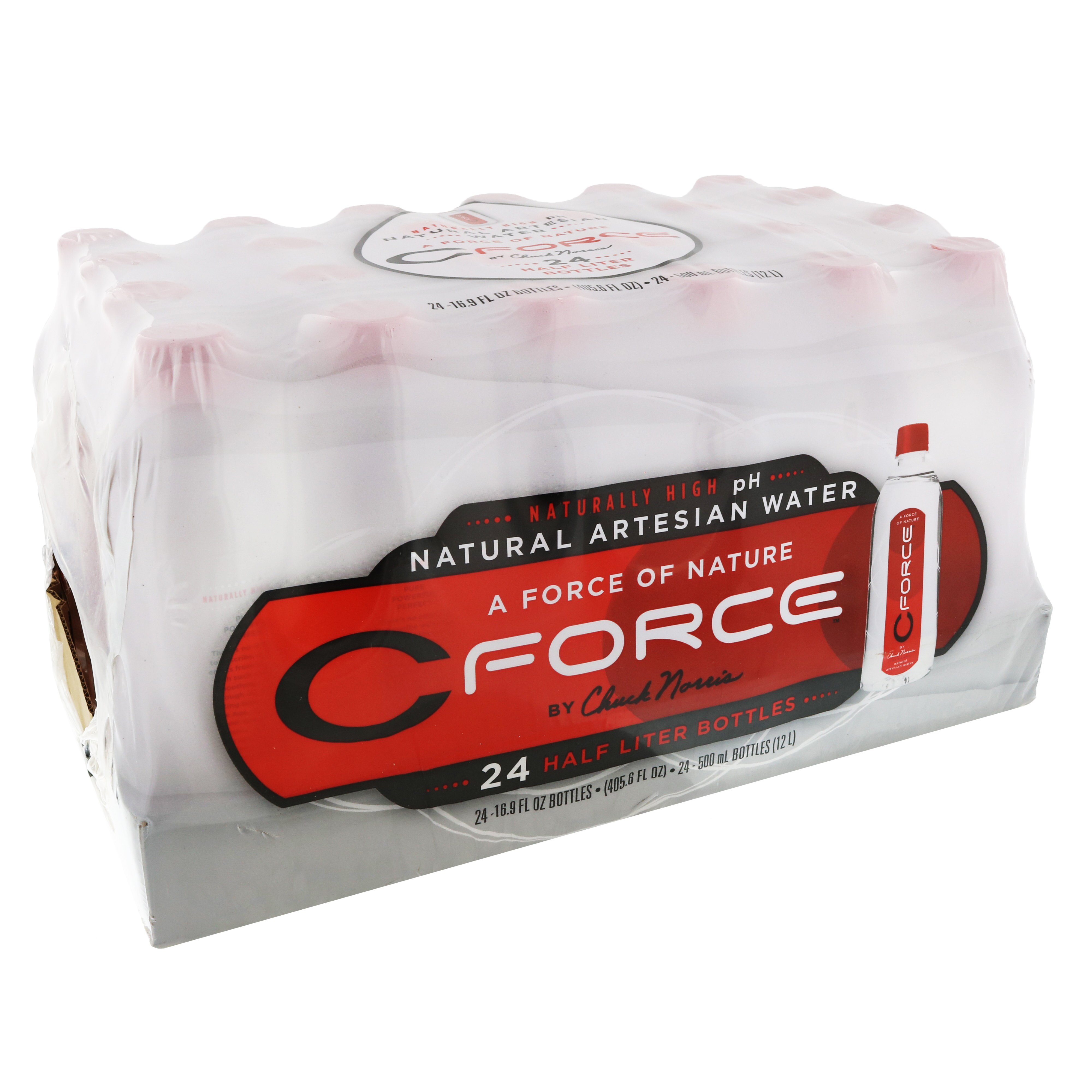 CFORCE Natural Artesian Water 16.9 oz Bottles - Shop Water at H-E-B