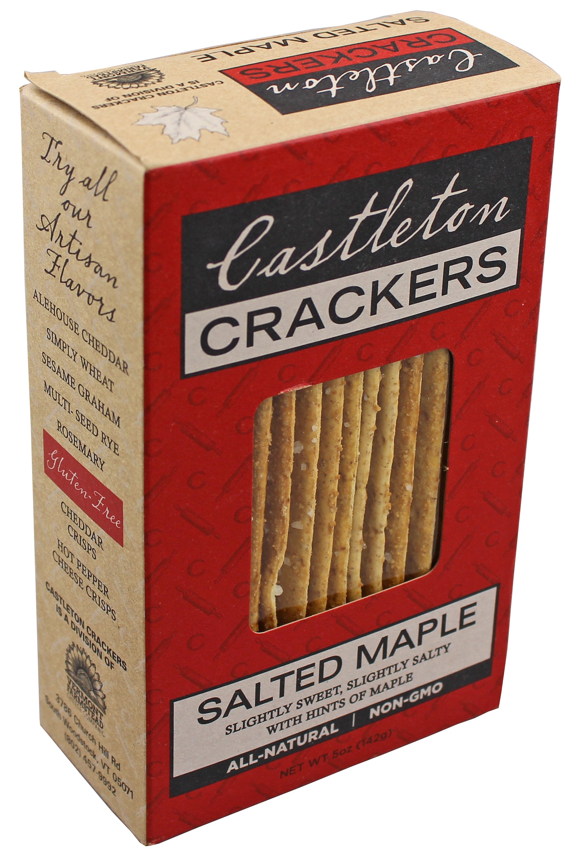 Castleton Crackers Castleton Salted Maple Crackers - Shop Crackers ...