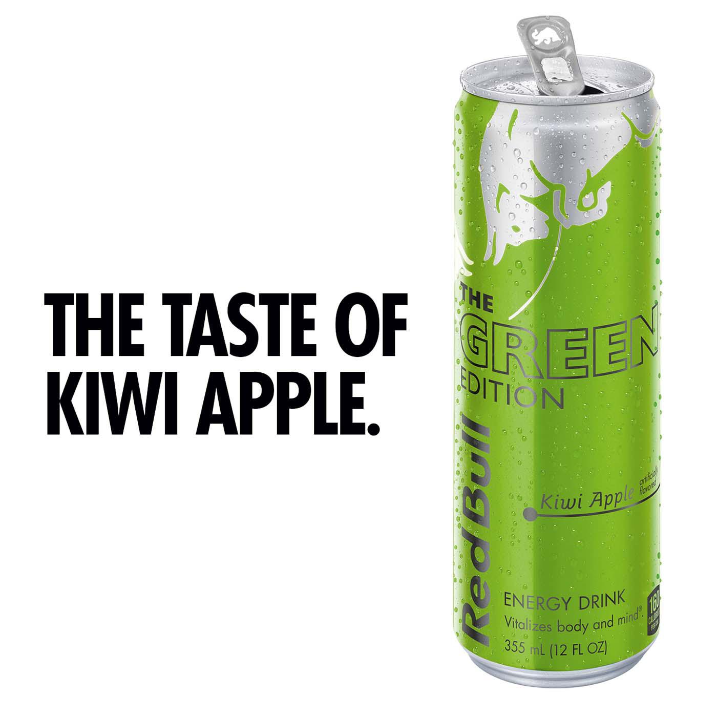 Red Bull The Green Edition Kiwi Apple Energy Drink - Shop Sports ...