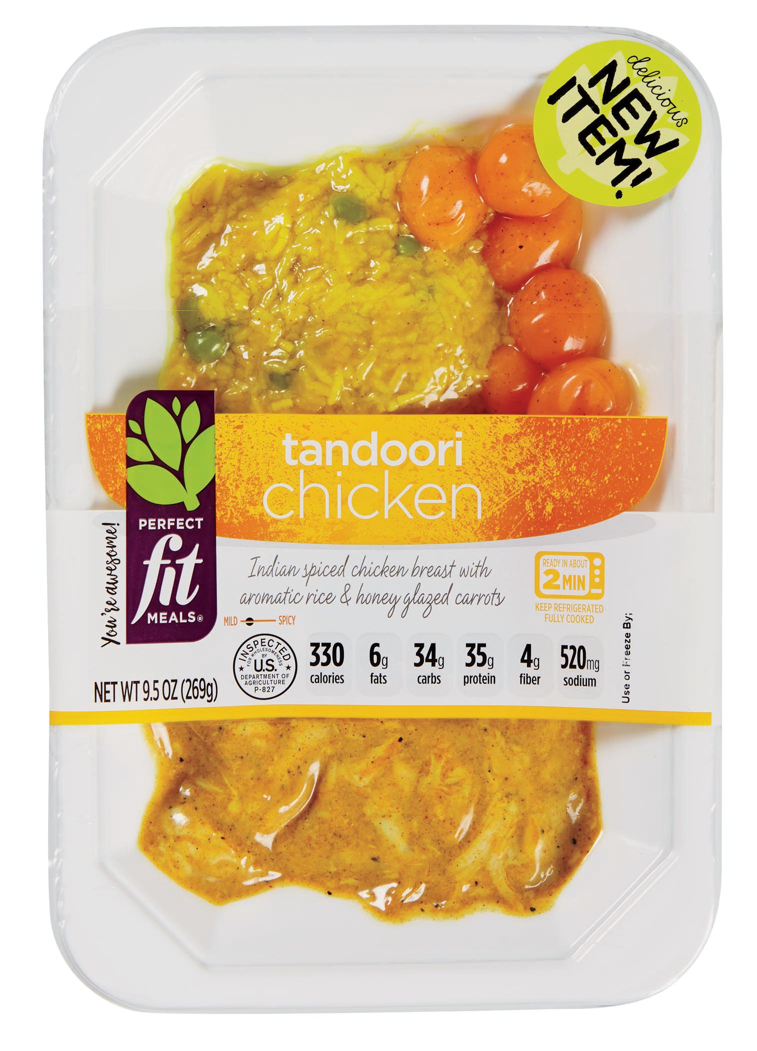 Perfect Fit Meals Tandoori Chicken - Shop Entrees & sides at H-E-B