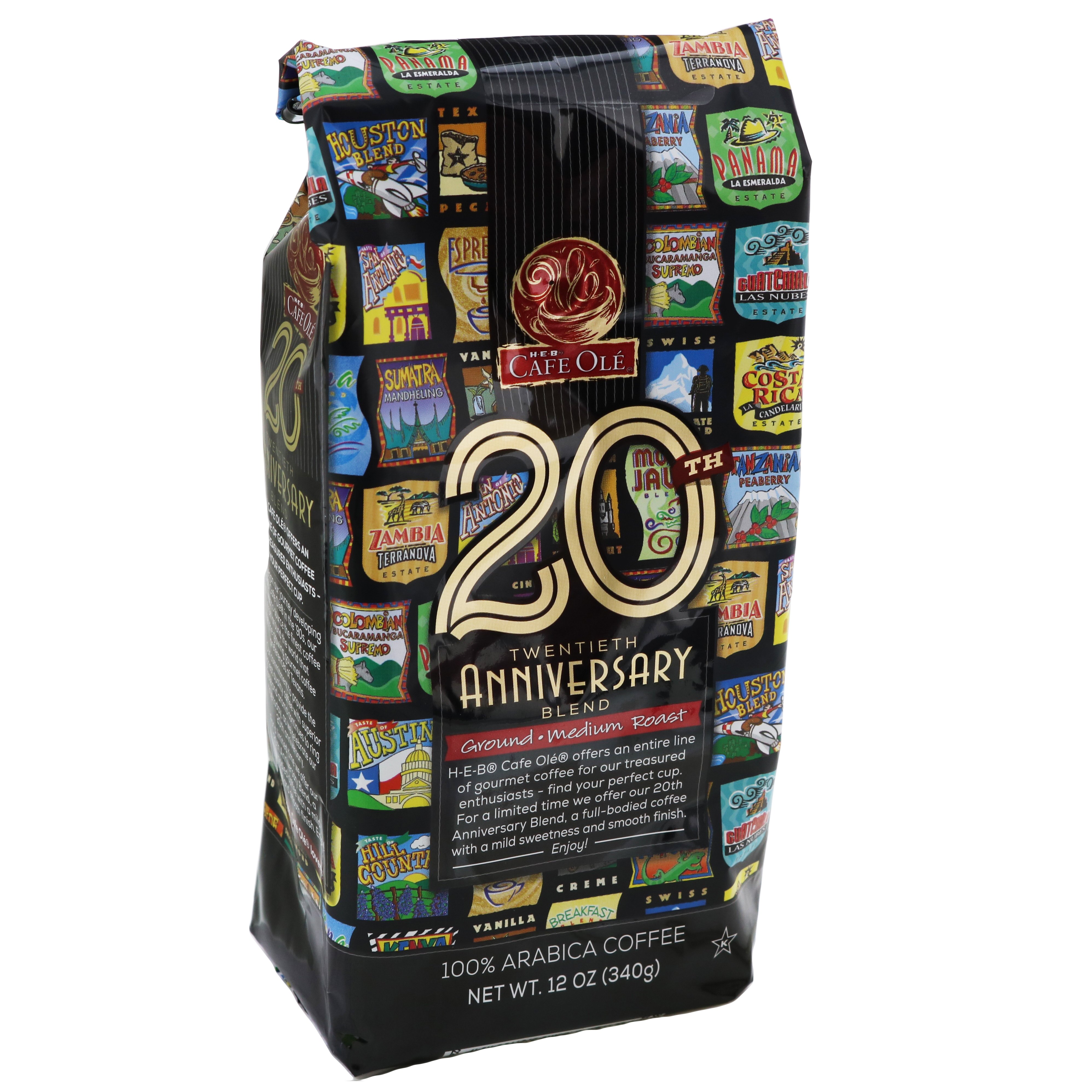 H-E-B Cafe Ole 20th Anniversary Ground Coffee - Shop Coffee at H-E-B