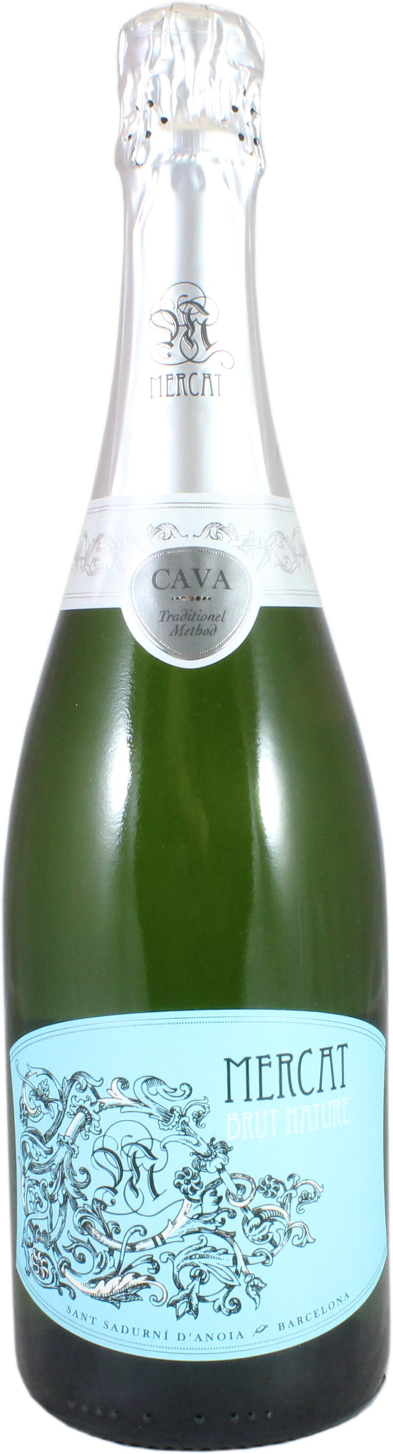 Mercat Brut Nature Cava, 750 ML | Central Market - Really Into Food