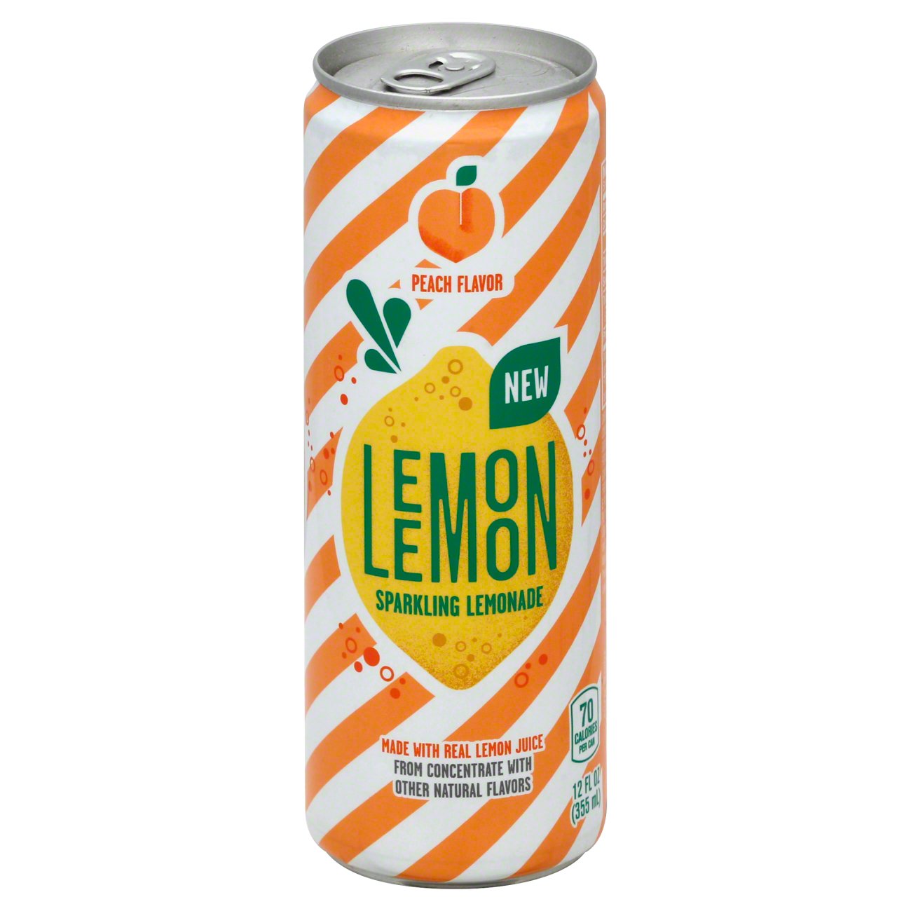 Lemon Lemon Sparkling Peach Lemonade - Shop Juice at H-E-B