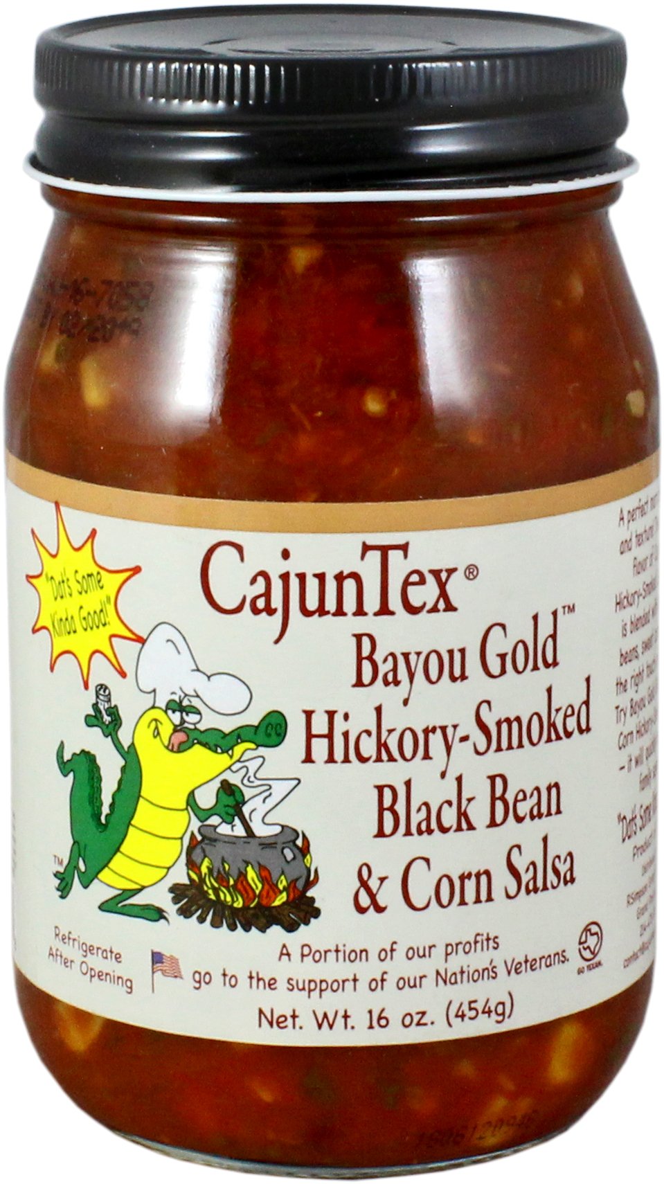 Cajun Tex Hickory Smoked Black Bean & Corn Salsa, 16 oz | Central ...