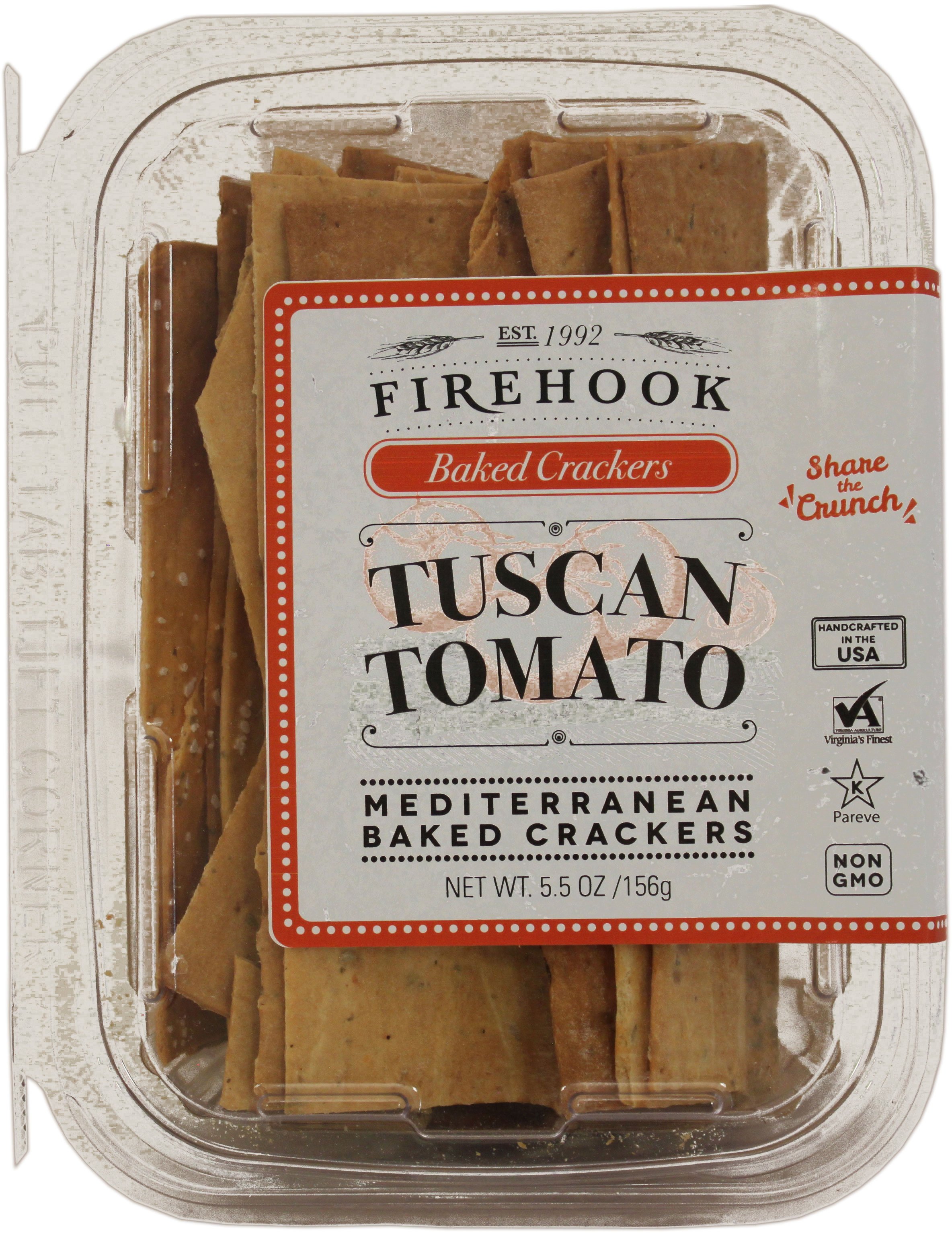 Firehook Crackers Tuscan Tomato - Shop Crackers & Breadsticks at H-E-B