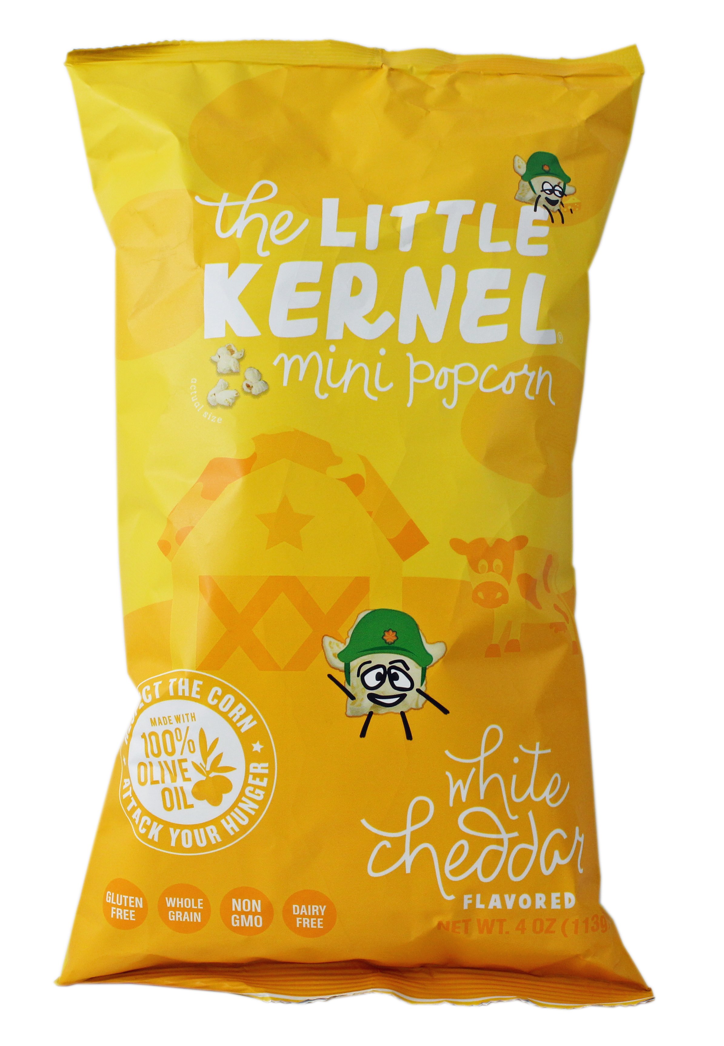 The Little Kernel White Cheddar Mini Popcorn - Shop Popcorn at H-E-B