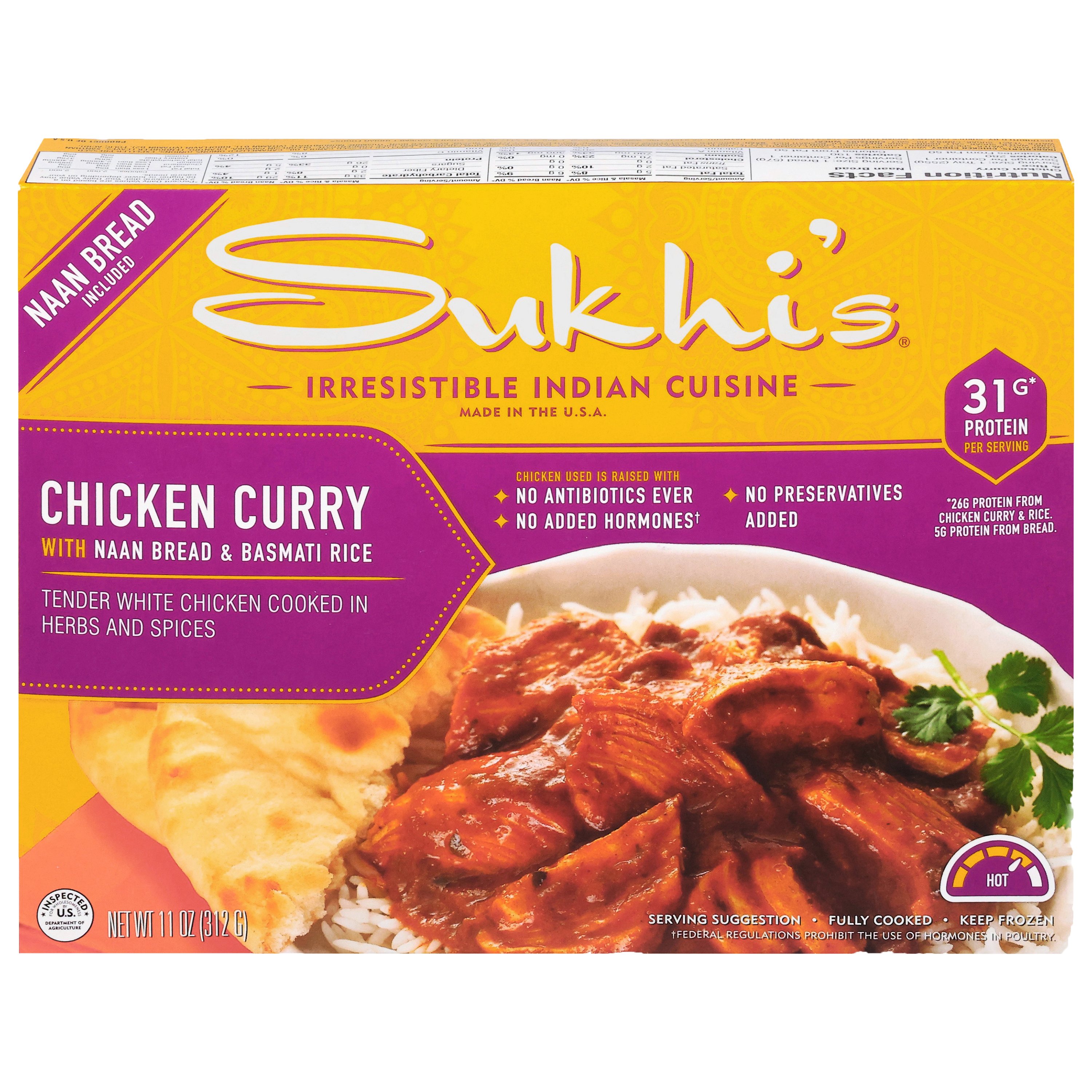 Sukhi's Chicken Curry Frozen Meal - Shop Entrees & sides at H-E-B