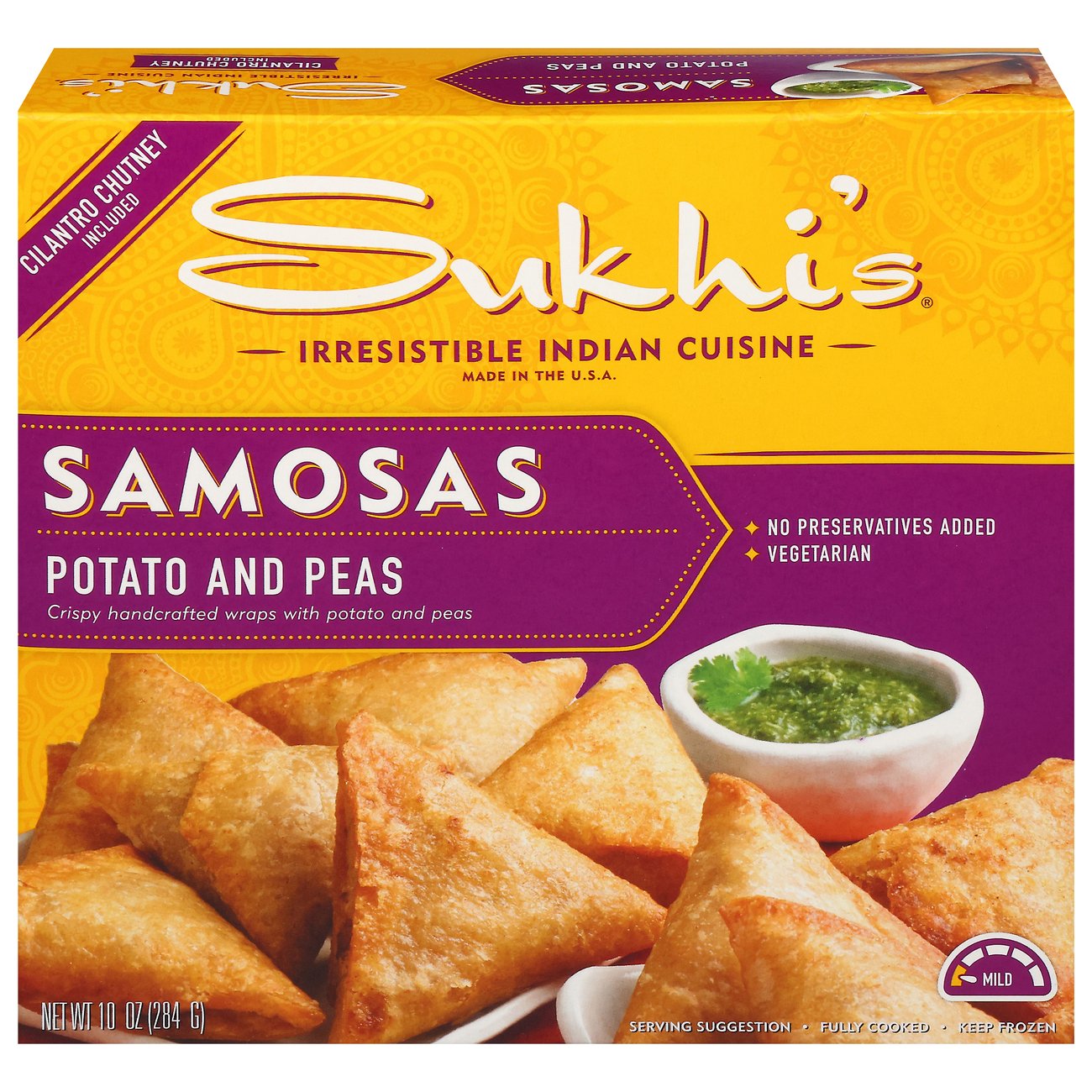 Sukhi's Potato & Peas Samosas - Shop Appetizers at H-E-B
