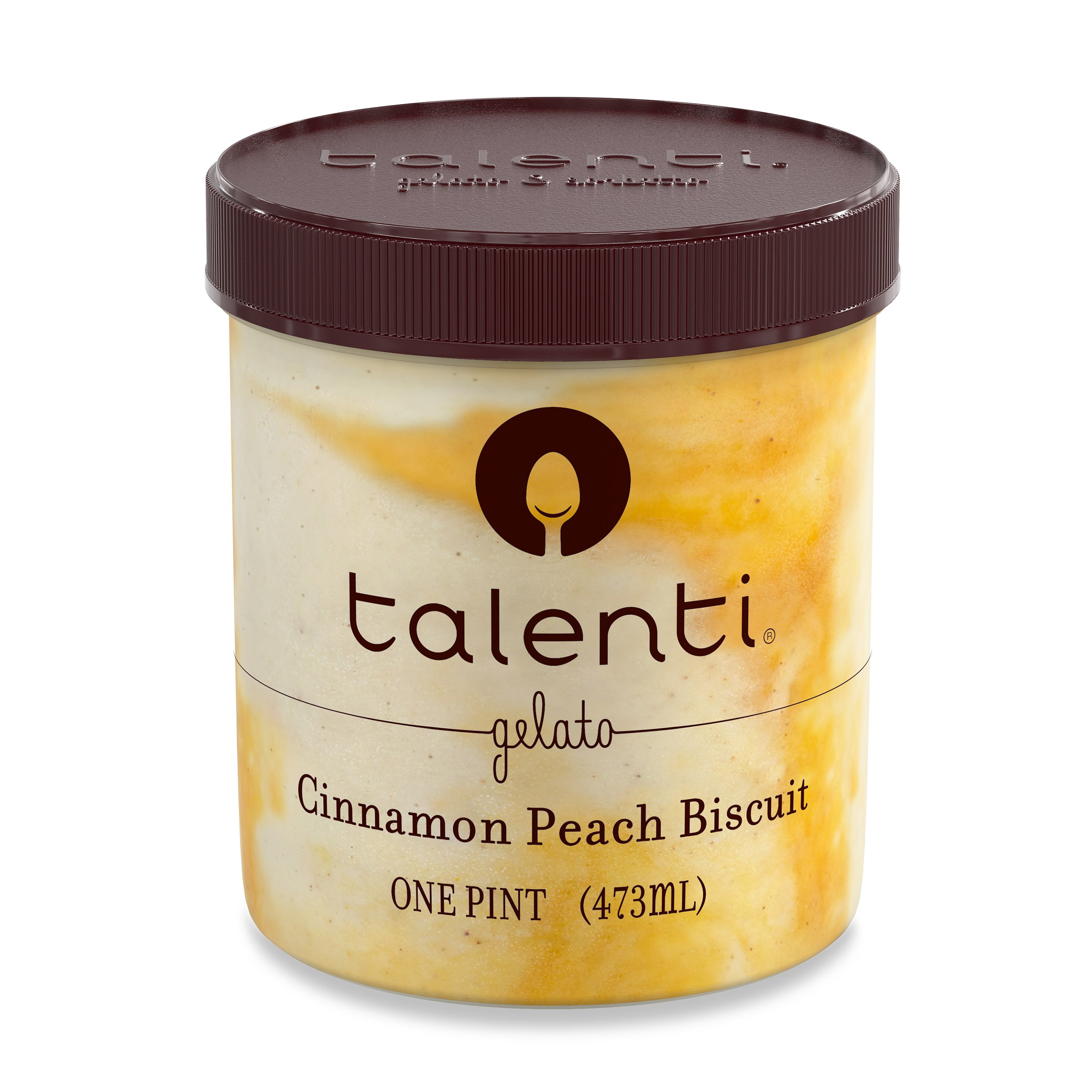 Talenti Peach Butter Biscuit Gelato - Shop Ice cream at H-E-B