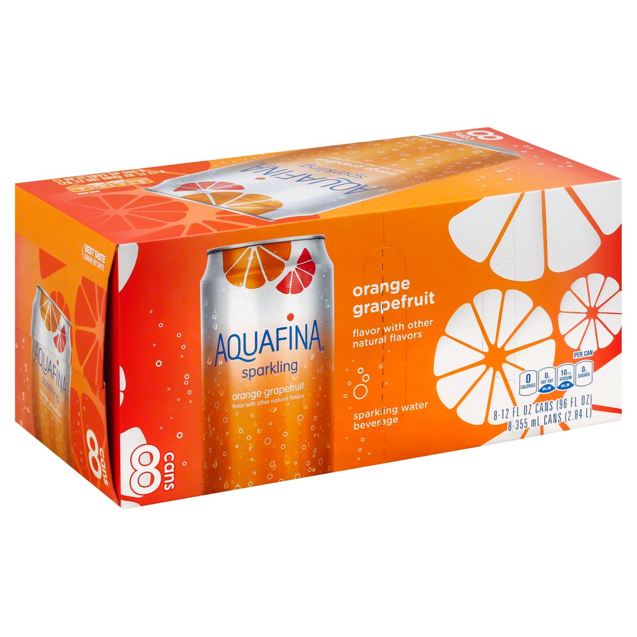 Aquafina Sparkling Orange Grapefruit - Shop Water at H-E-B