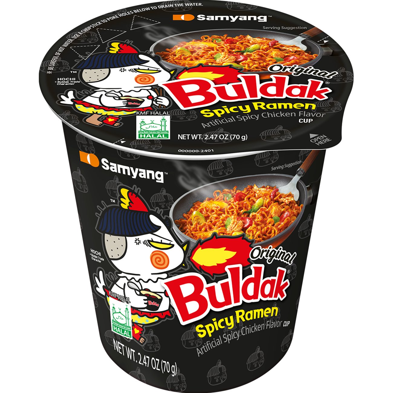 Samyang Buldak Original Spicy Chicken Ramen Instant Soup Cup - Shop ...