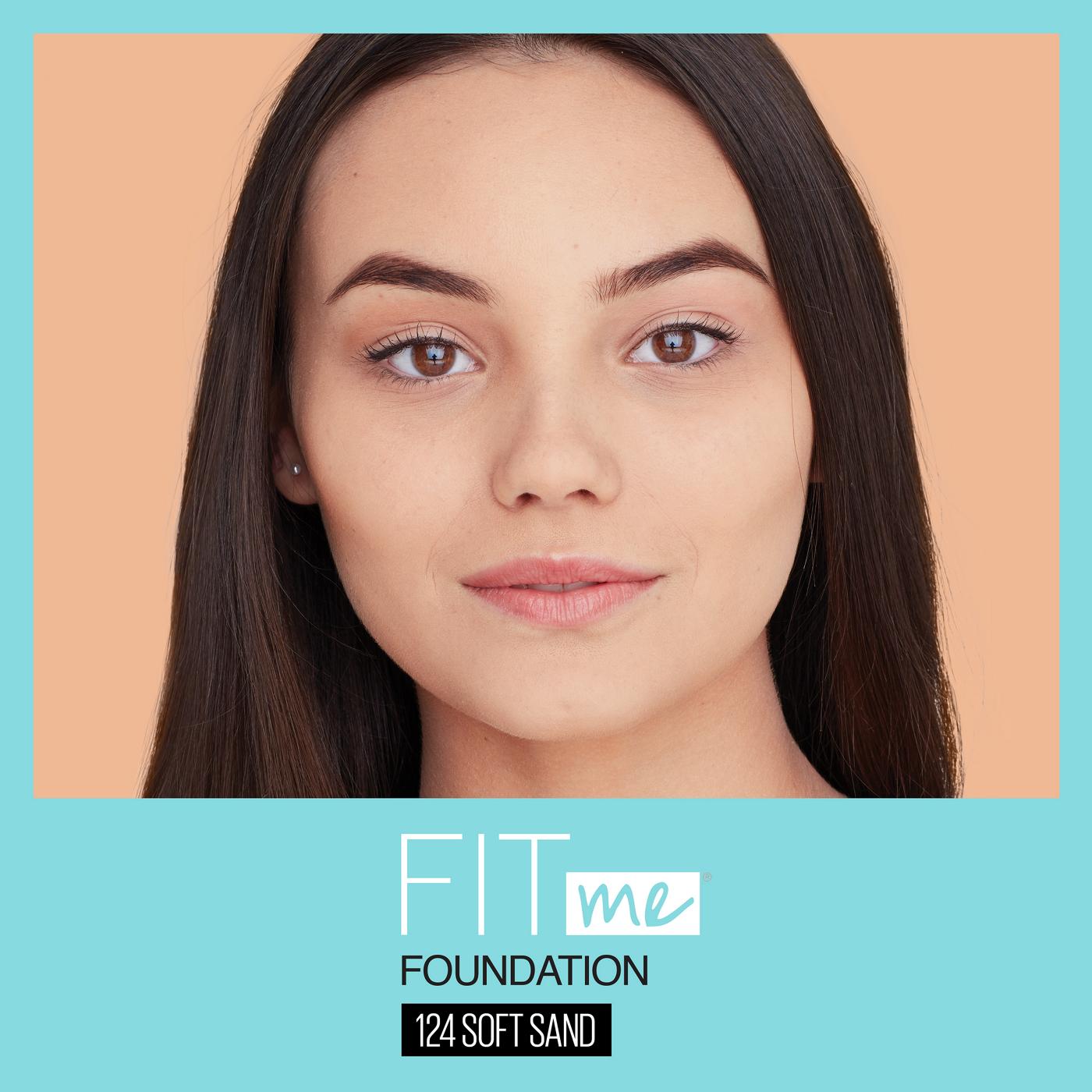 Maybelline Fit Me Matte + Poreless Liquid Foundation - Soft Sand - Shop ...