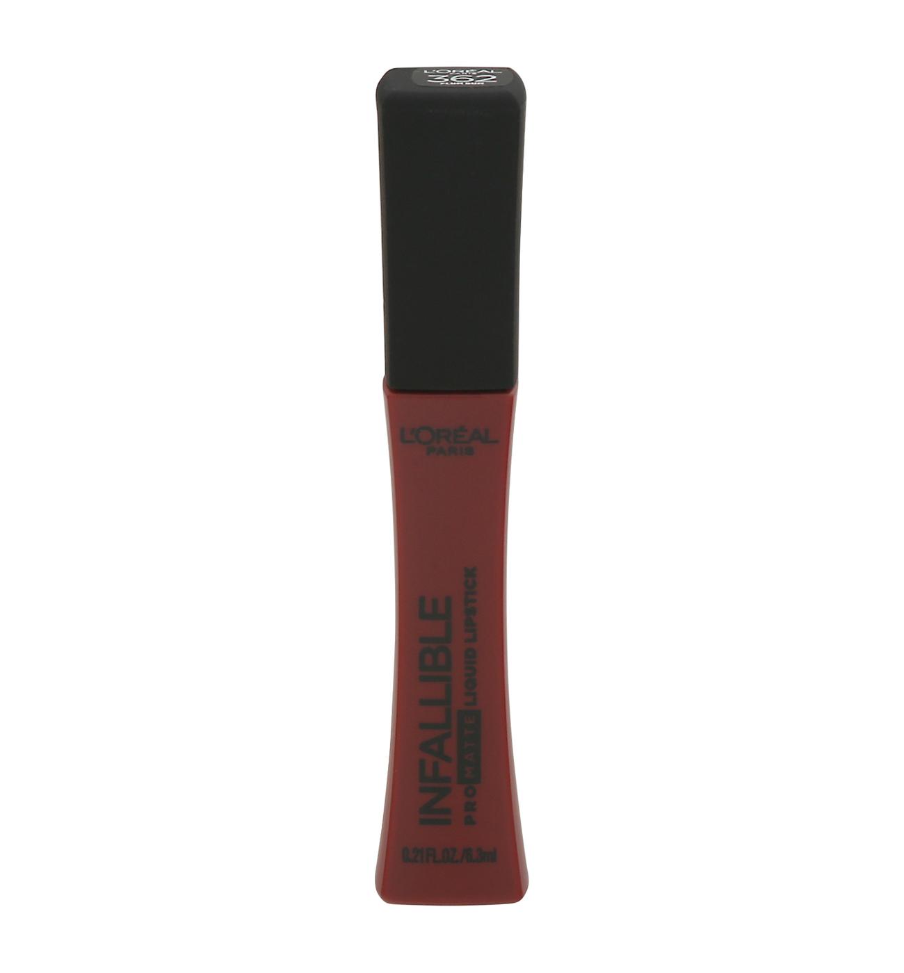 L'Oréal Paris Infallible Pro Matte Liquid Lipstick - 362 Plum Bum ...