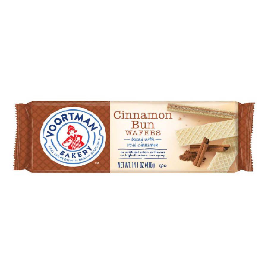 Voortman Cinnamon Bun Wafers - Shop Cookies at H-E-B