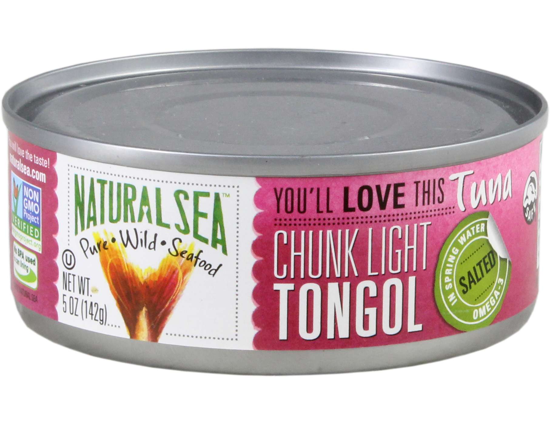 Natural Sea Salted Chunk Light Tongol Tuna - Shop Seafood at H-E-B