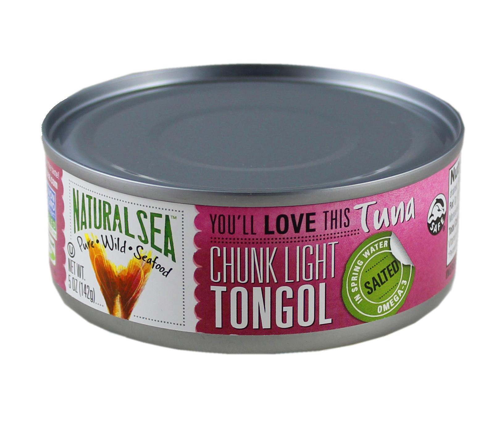 Natural Sea Salted Chunk Light Tongol Tuna - Shop Seafood at H-E-B