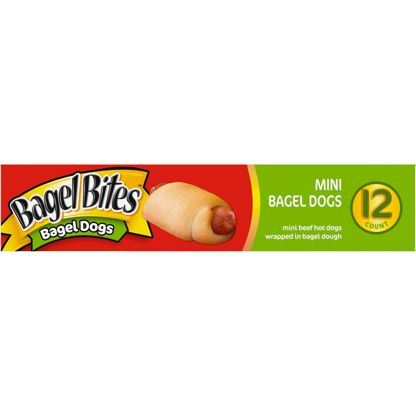 Bagel Bites Mini Bagel Dogs - Shop Entrees & sides at H-E-B
